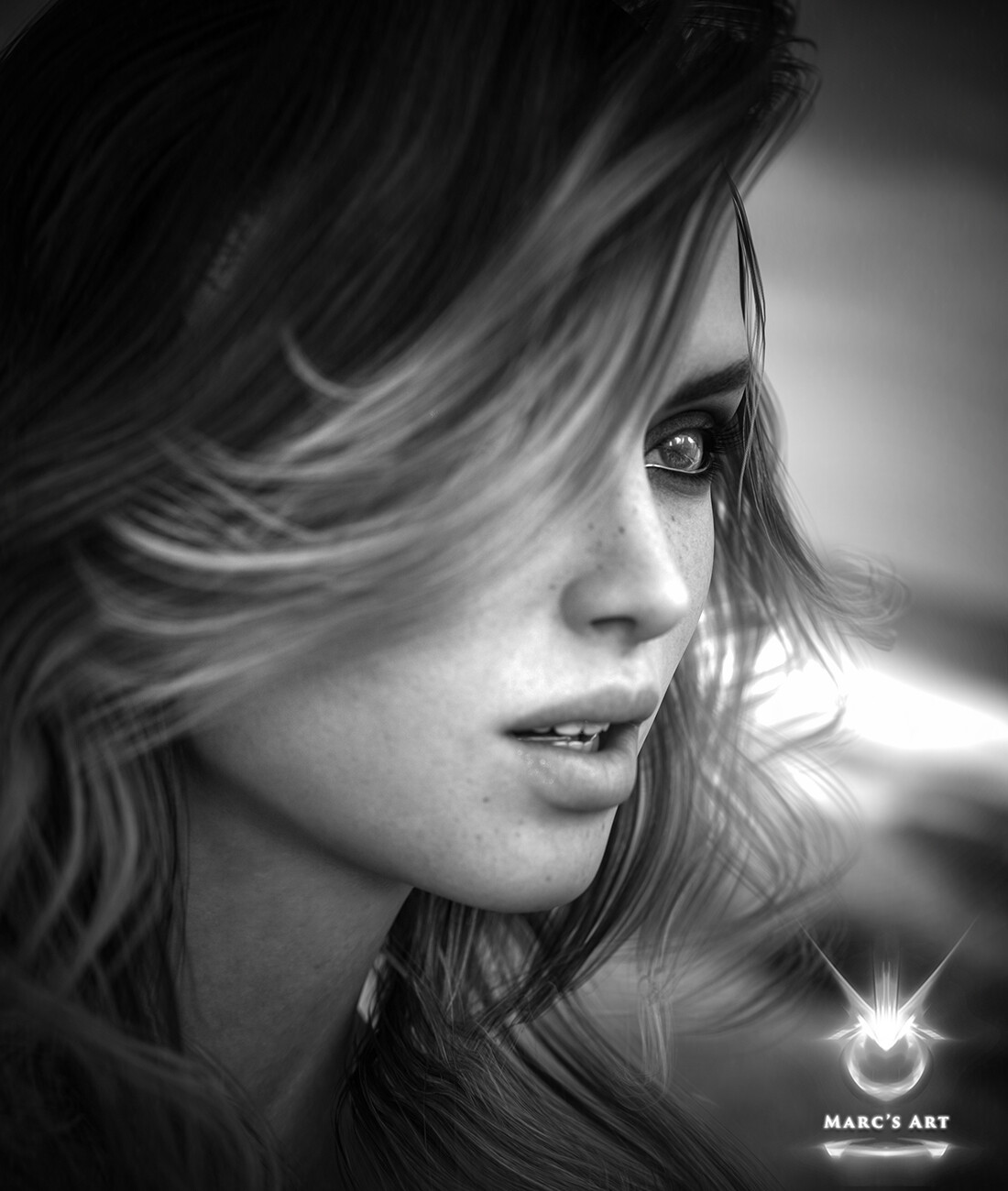 ArtStation - MA-She's a beauty