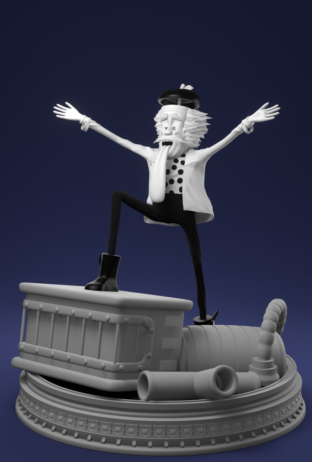 ArtStation - ONE PIECE VEGAPUNK FIGURE SCULPT