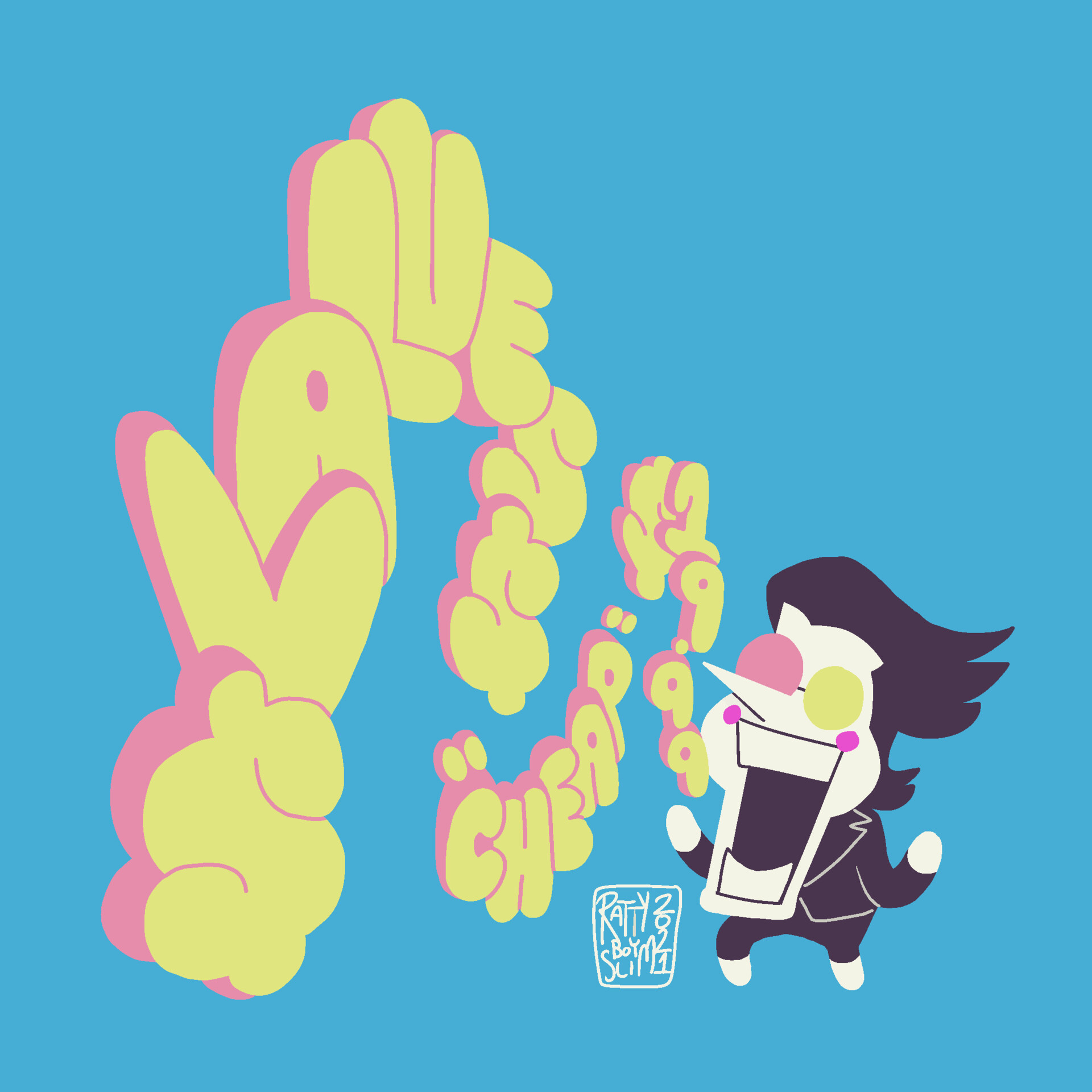 ArtStation - spamton (2021 commission)