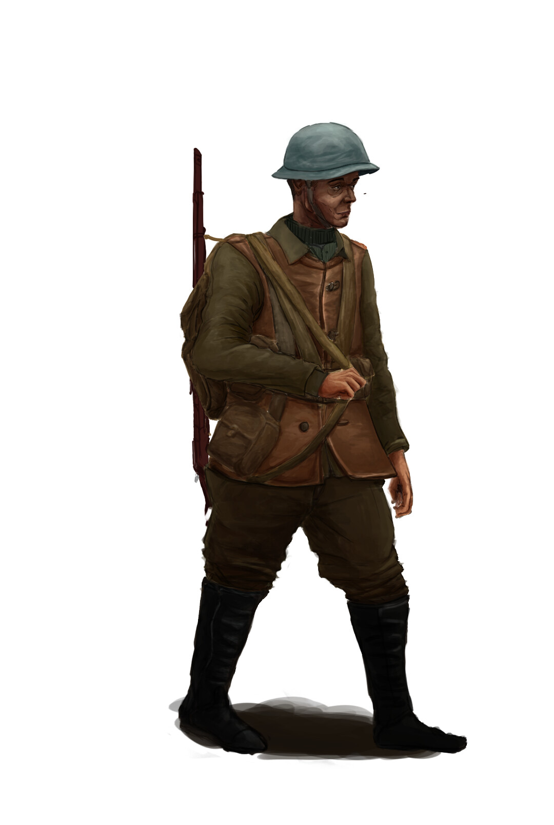 ArtStation - WW2 - Solider Character