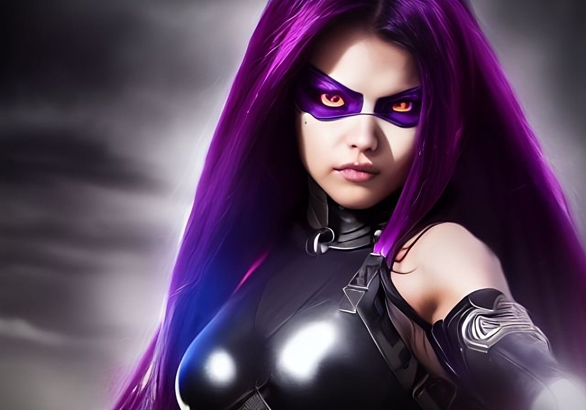 ArtStation - Blackfire - Teen Titans (Photorealism)