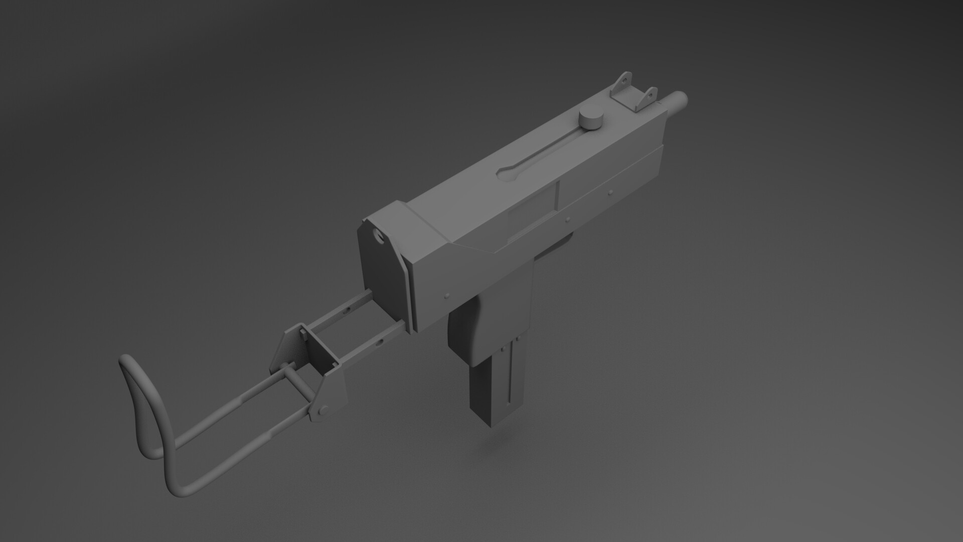 ArtStation - MAC Gun Model