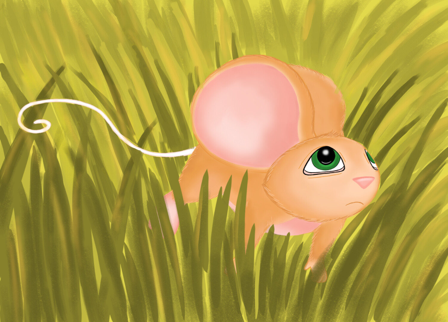 ArtStation - Running mouse