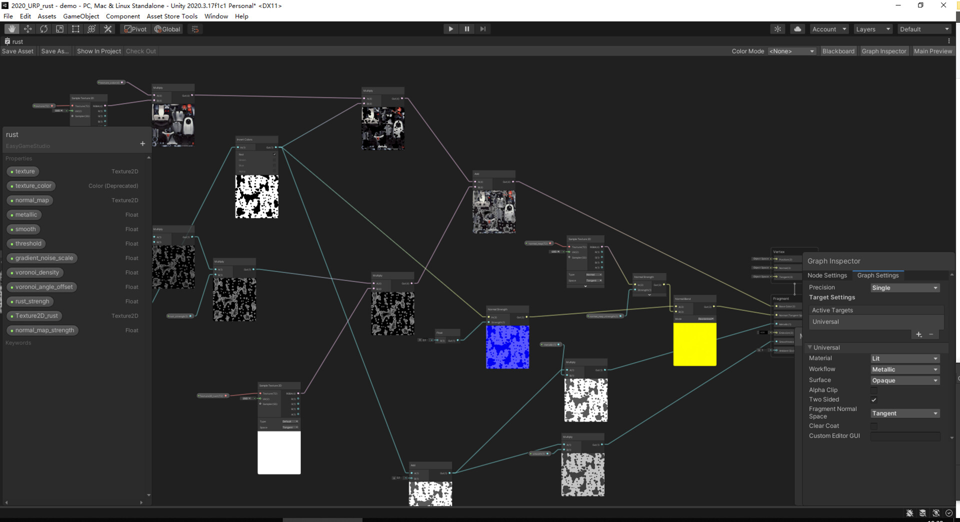 Easy Game Studio - Unity VFX - Rust Effect - Downloadable