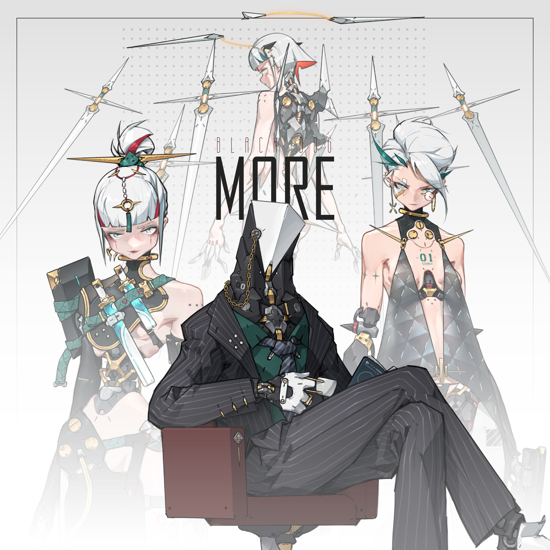 ArtStation - M.O.R.E-blackdog_2022final personal work