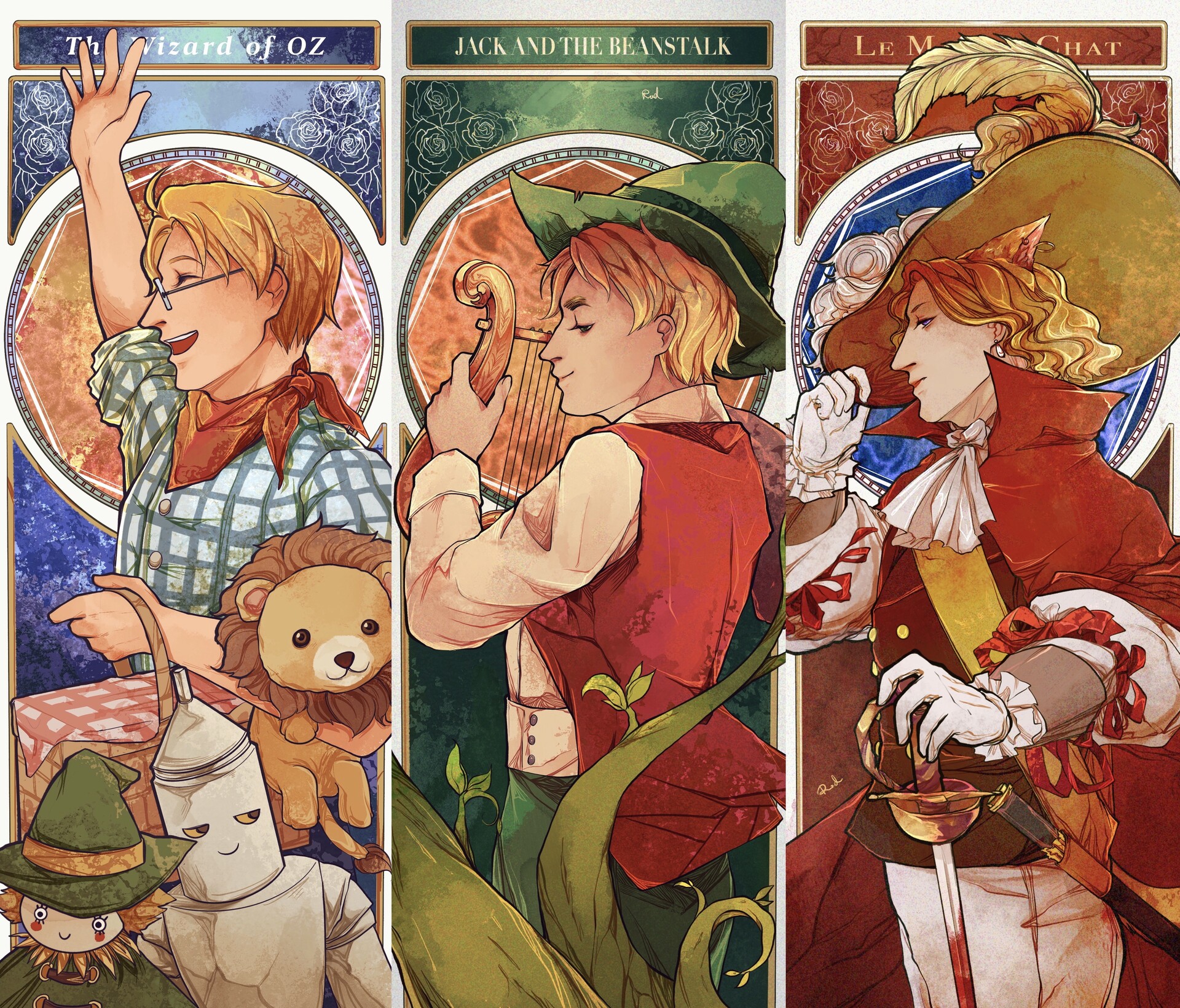 ArtStation - APH/Hetalia Fairytale AU