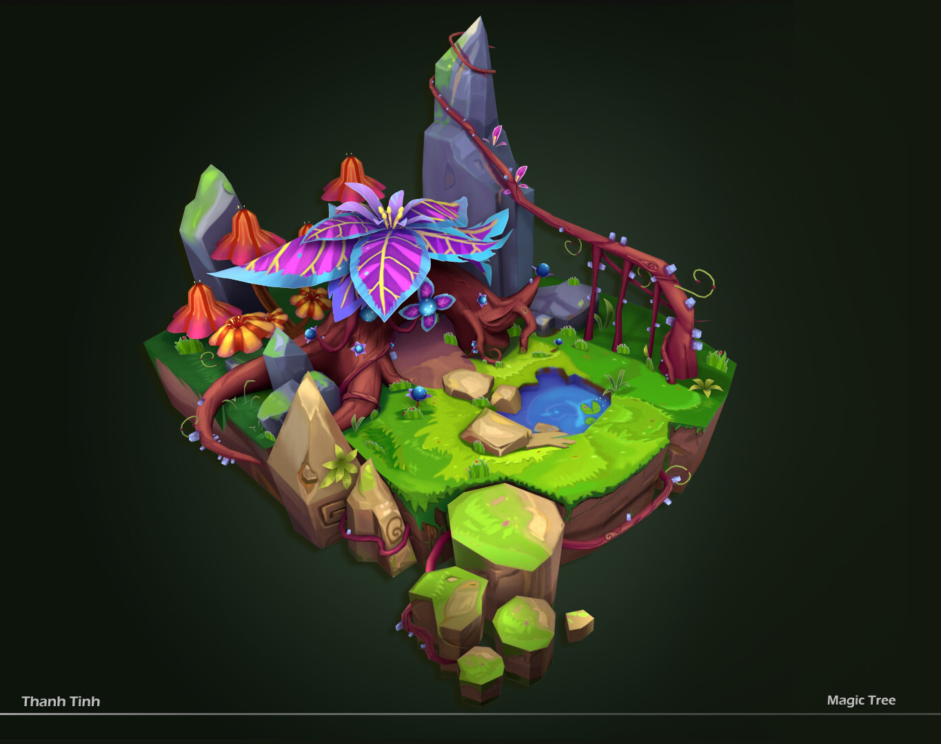 ArtStation - Magic Tree