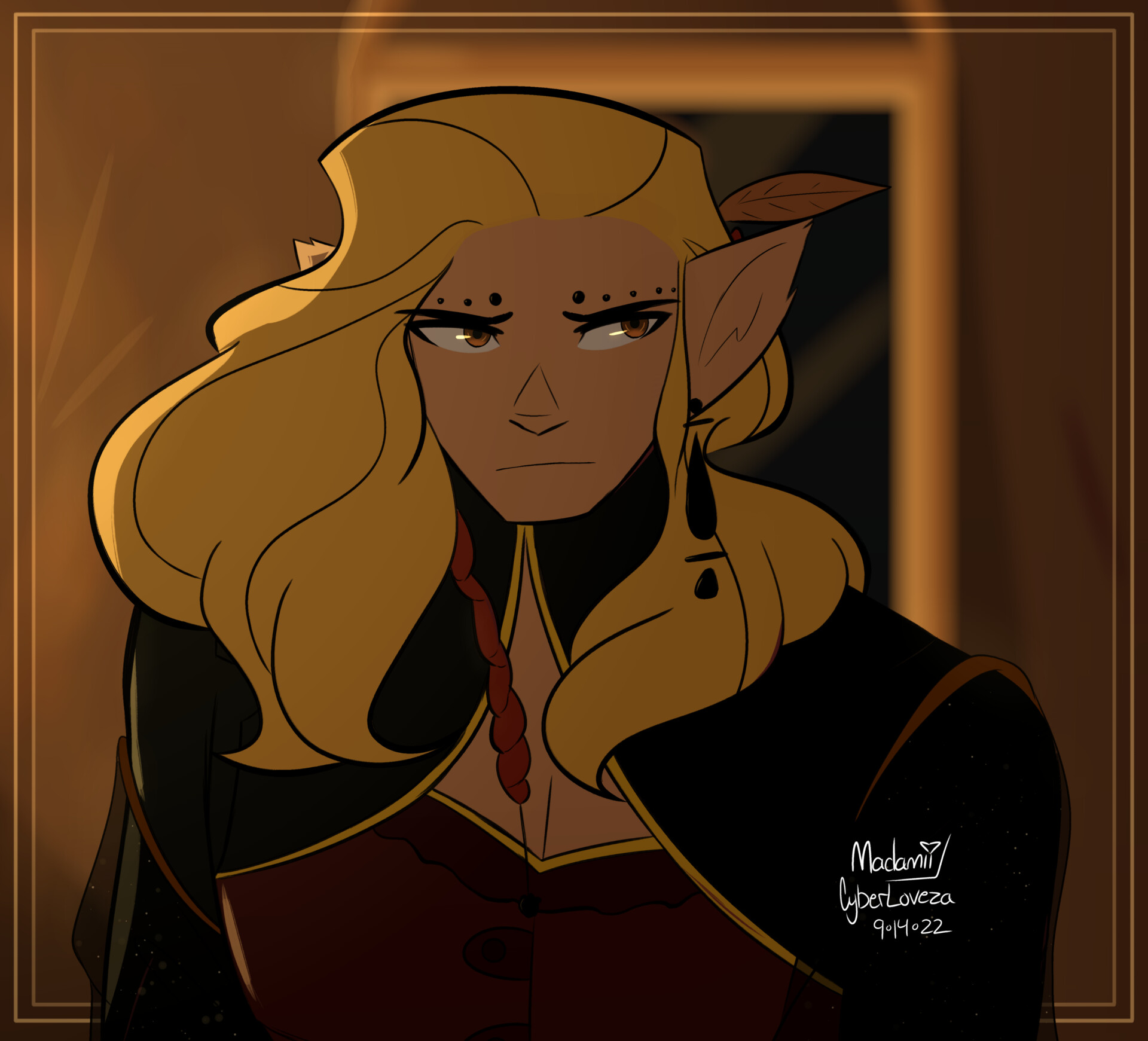 ArtStation - An Unhappy Vampire