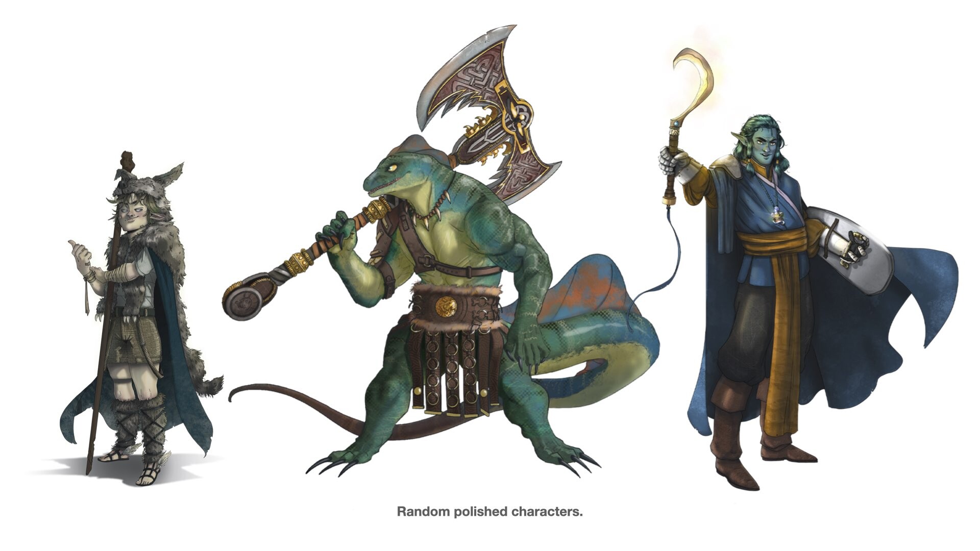 ArtStation - Fantasy characters