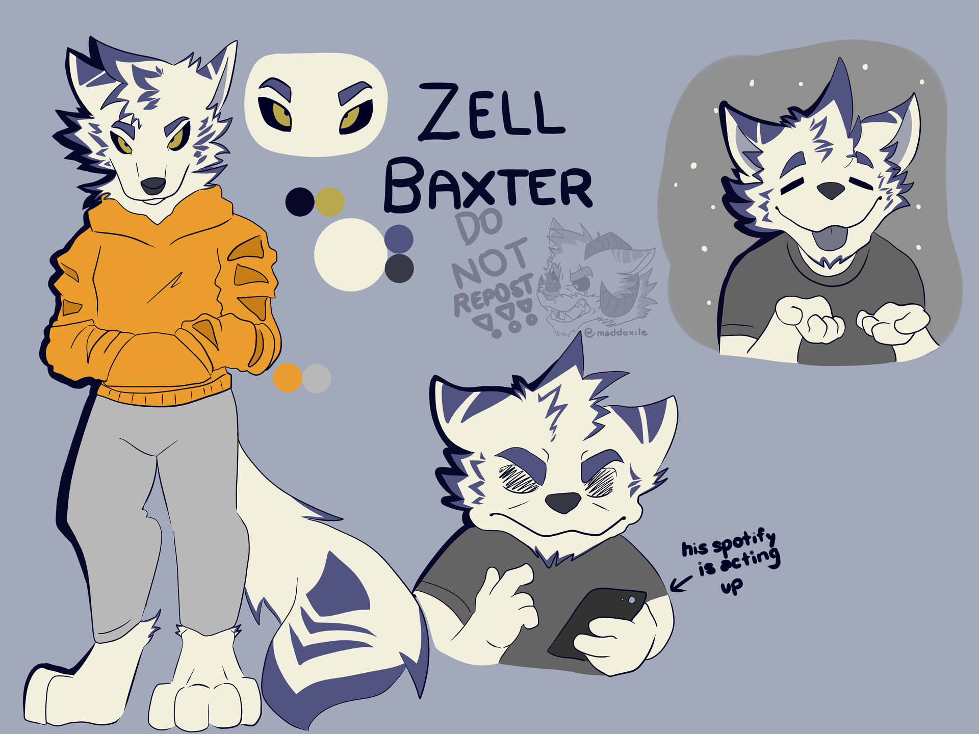 ArtStation - [OC] Zell Baxter