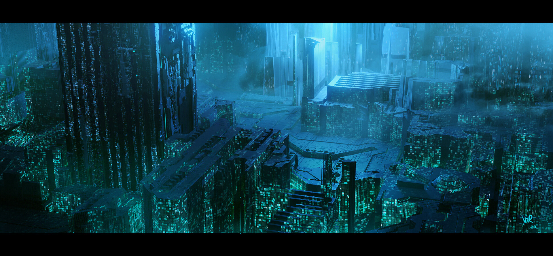 ArtStation - Procedural sci-fi city