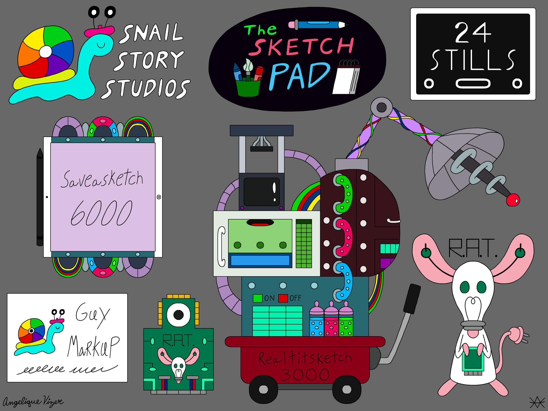 ArtStation - Saving Devin Wolf Logo & Prop Designs