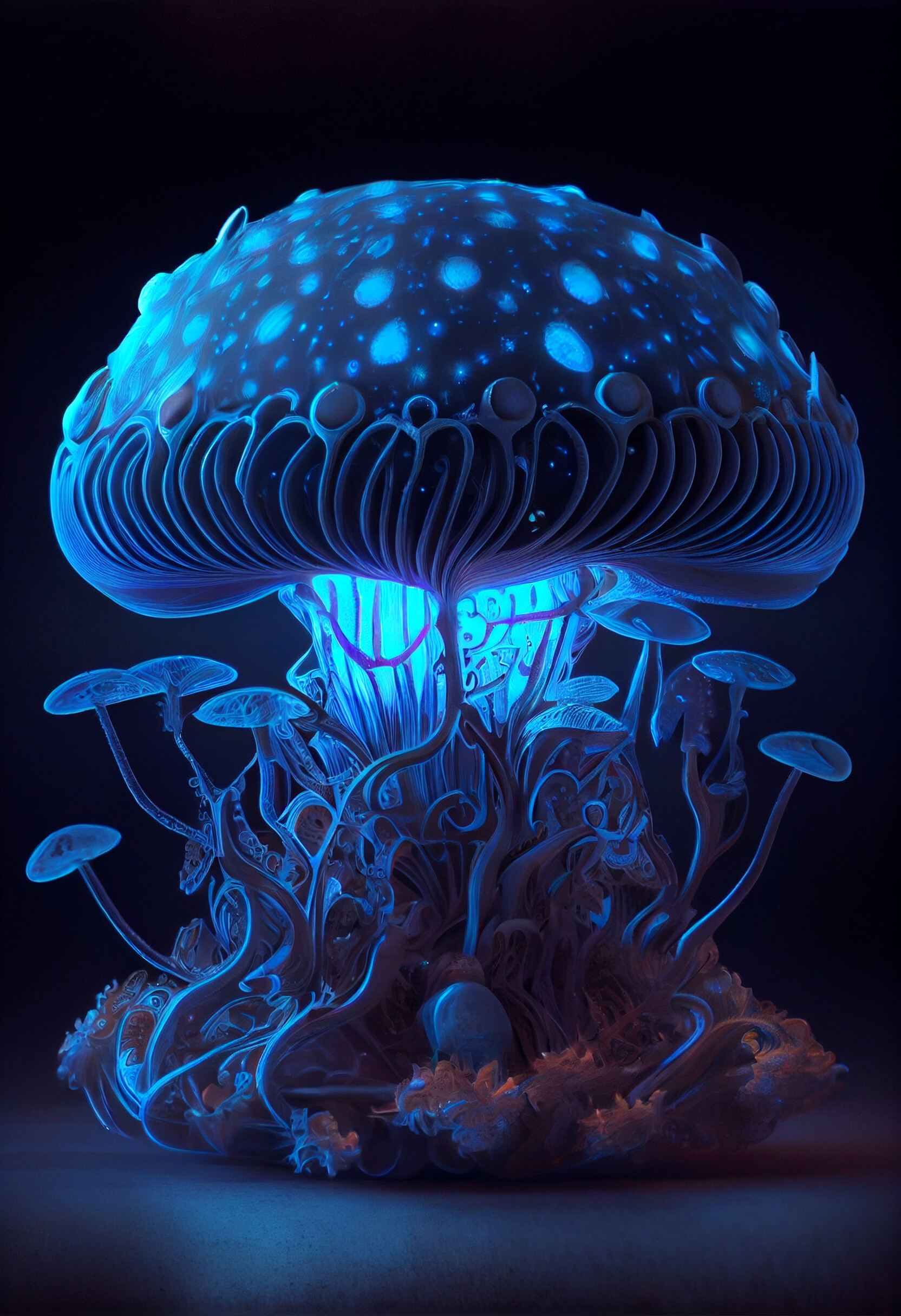 ArtStation - Day 95: The Martian Fungus