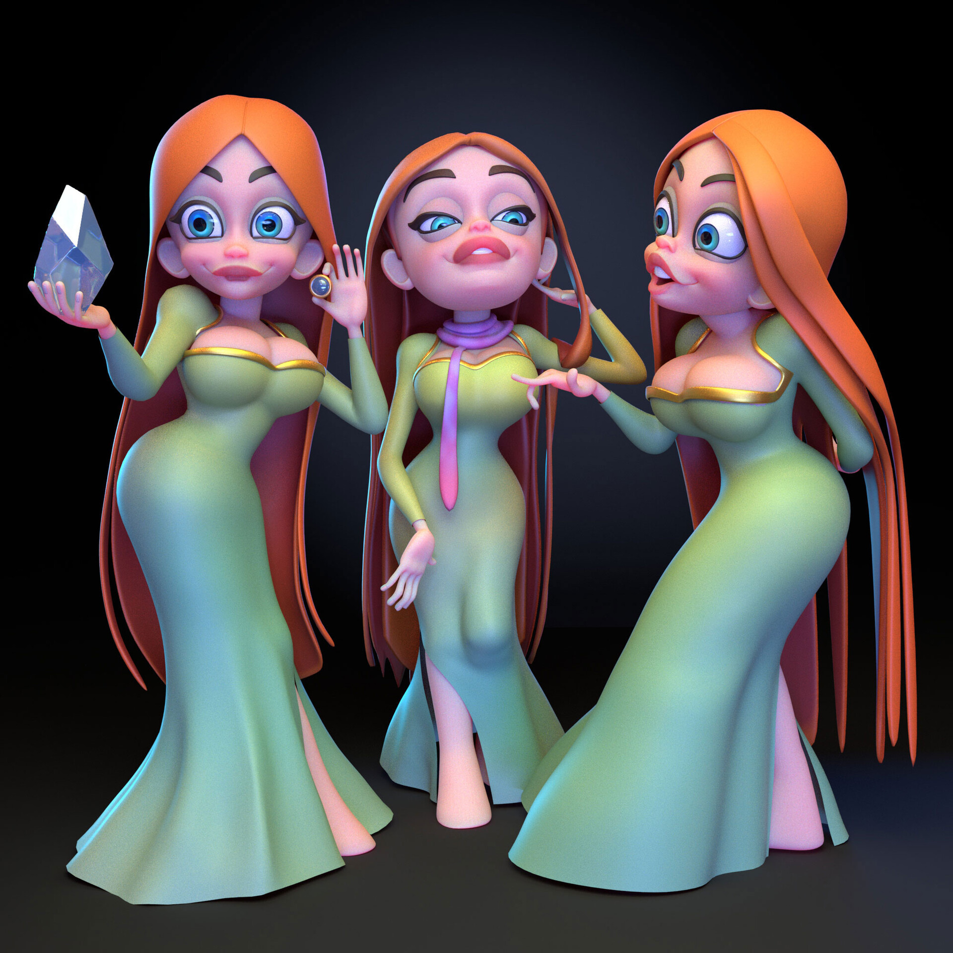 ArtStation - Triplets 3D