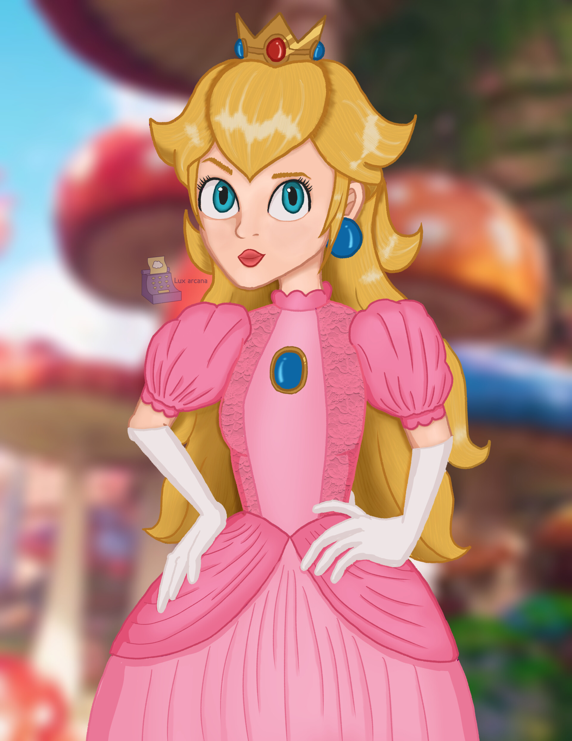 ArtStation - Princess Peach
