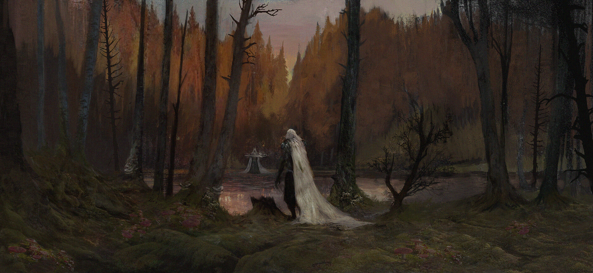 ArtStation - Red forest