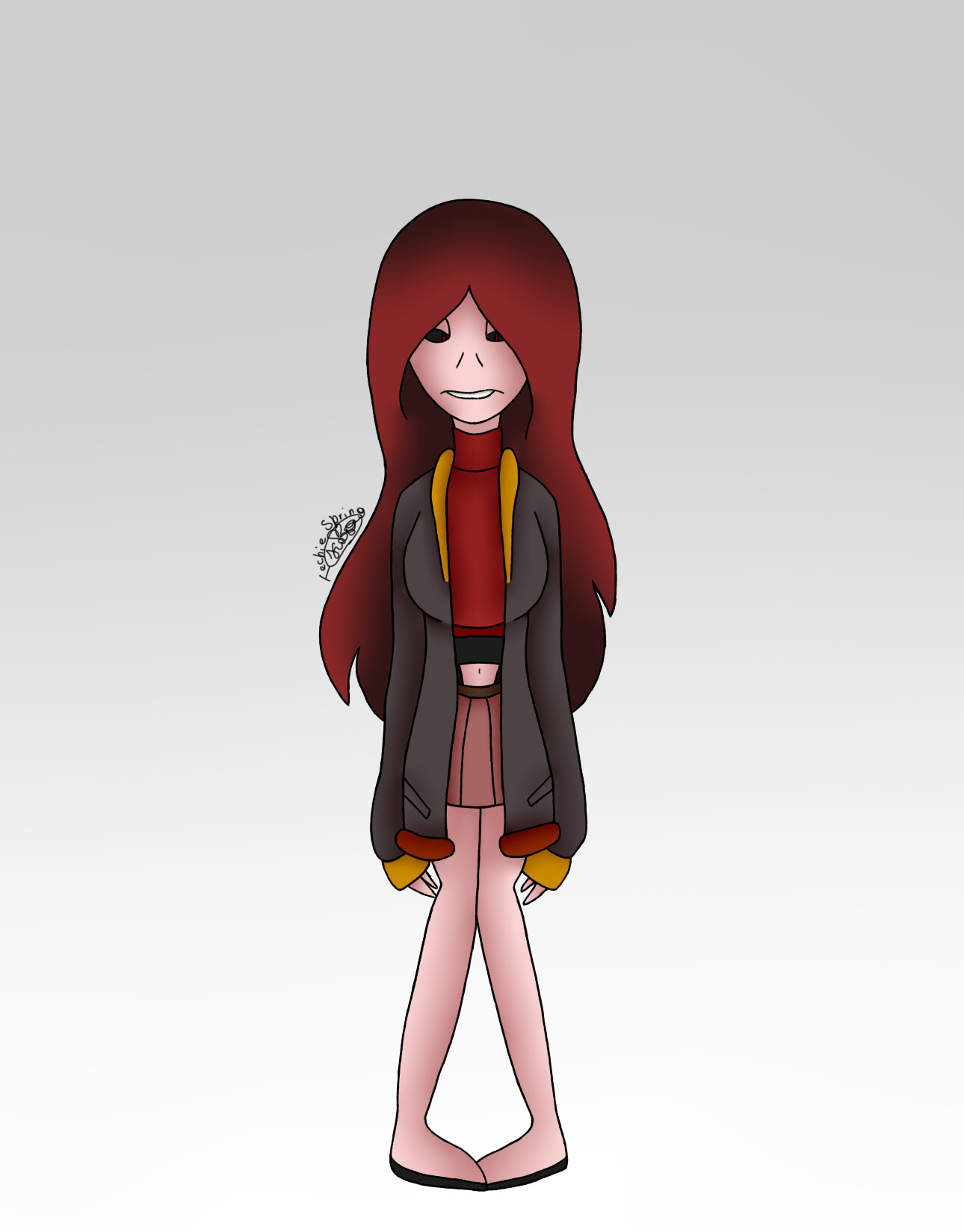 ArtStation - A homeless good guardian demon