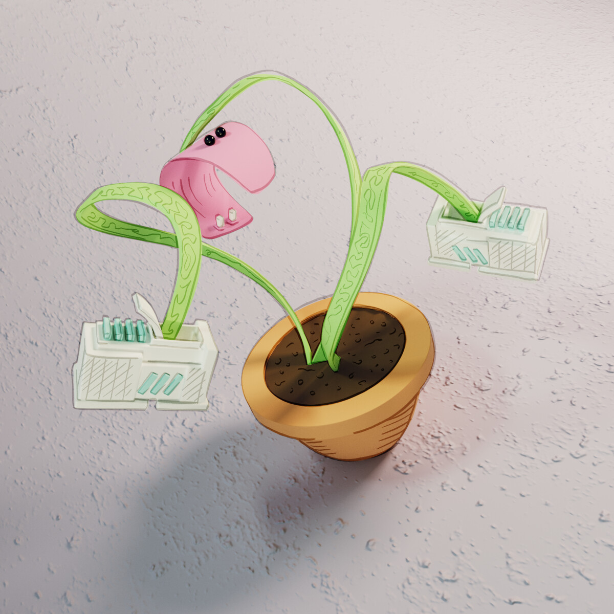 ArtStation - Shoe plant.