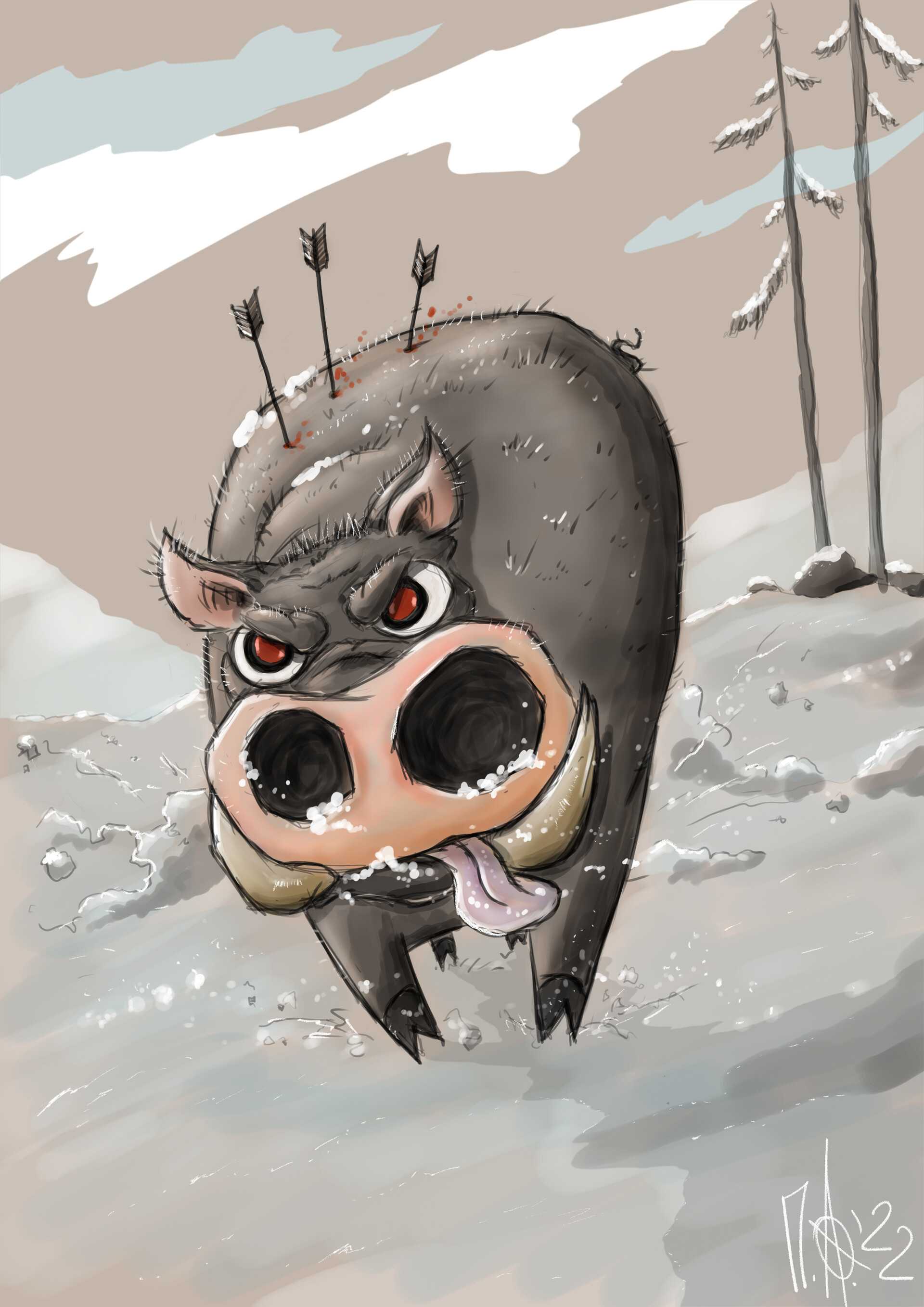 ArtStation - Wilde Pig