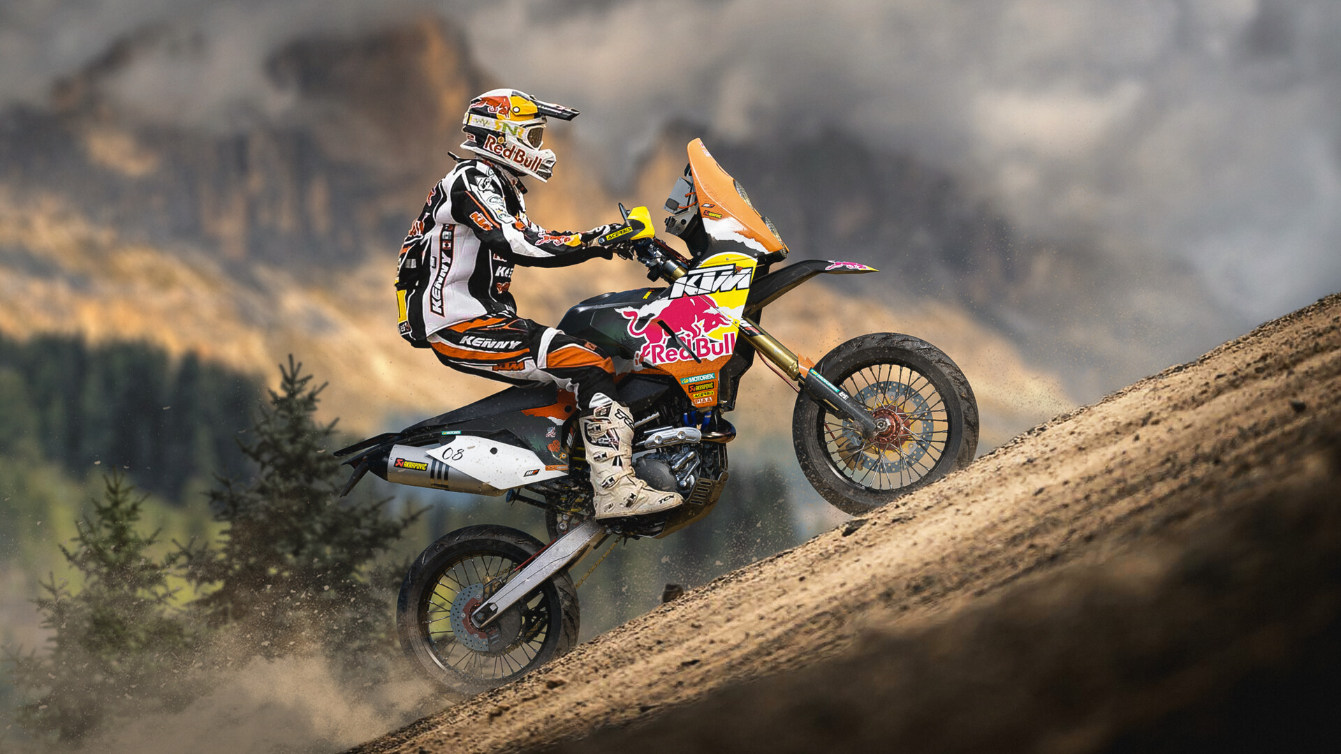 TOO WHEELED - KTM Custom Adventure | CGI