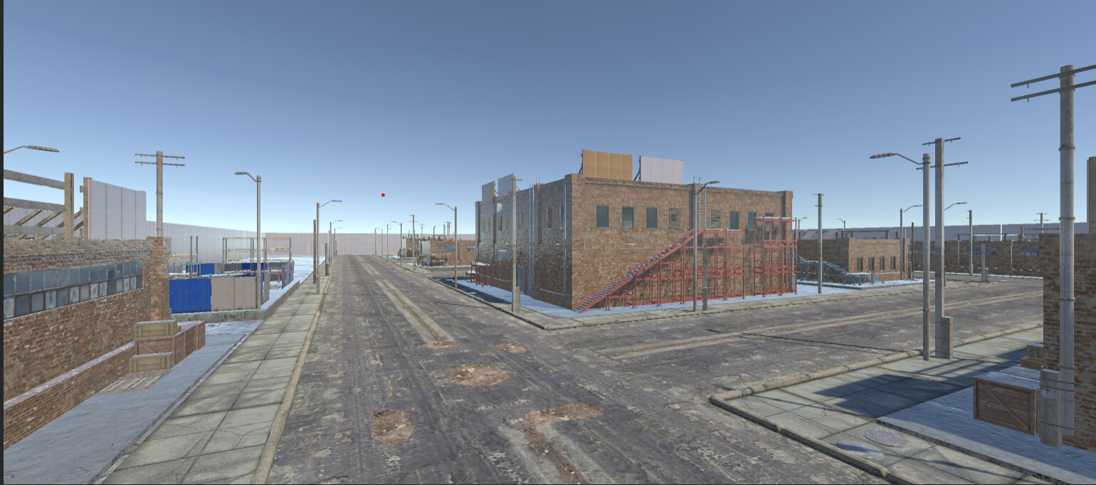 ArtStation - Level Design - Factory