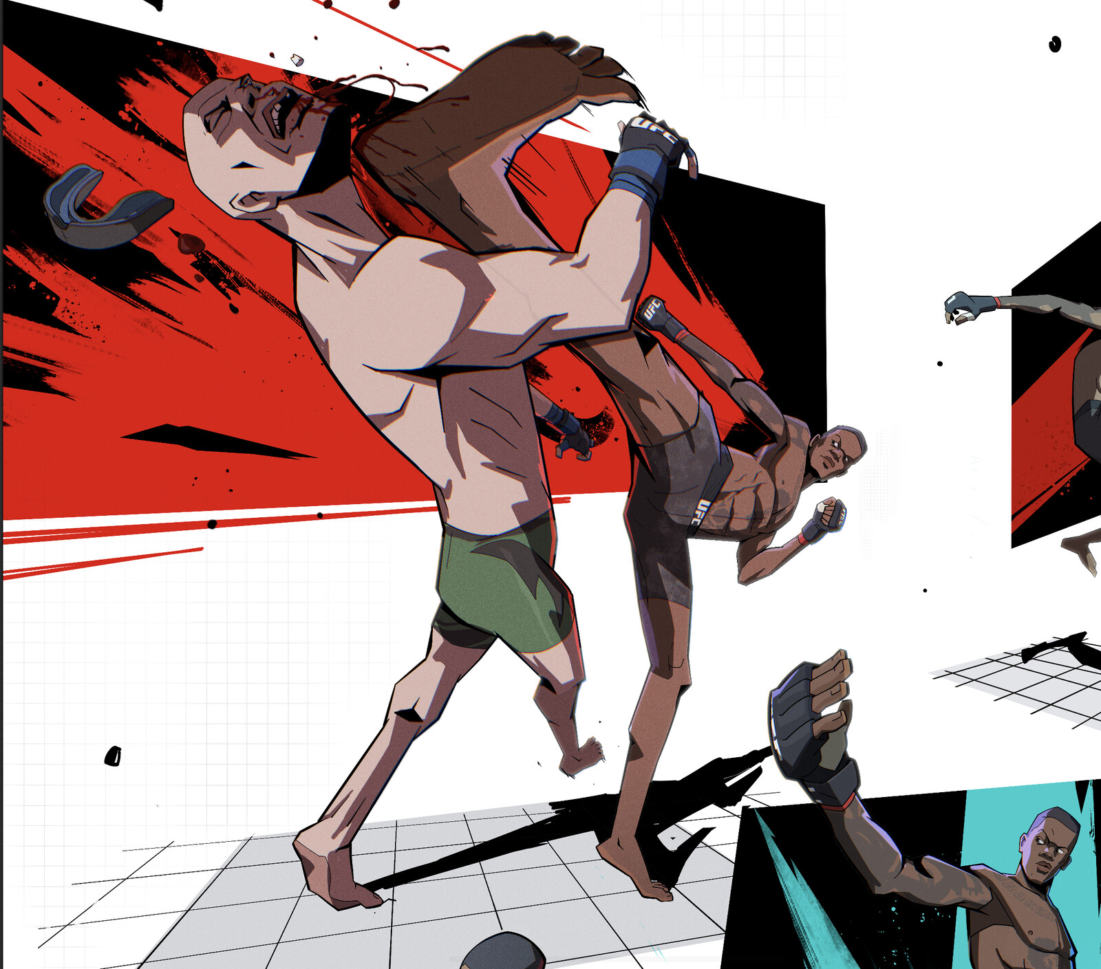 Samad Rizvi - Izzy the Stylebender poses.