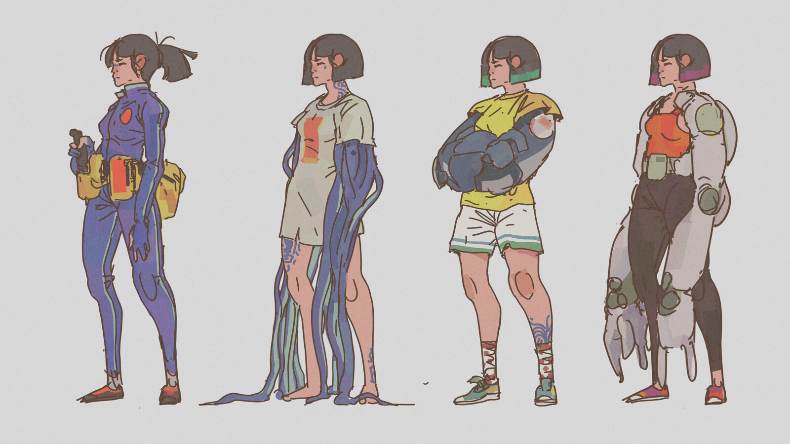 Wouter Gort - New3dge Teaching In-Class Demos: Character Design