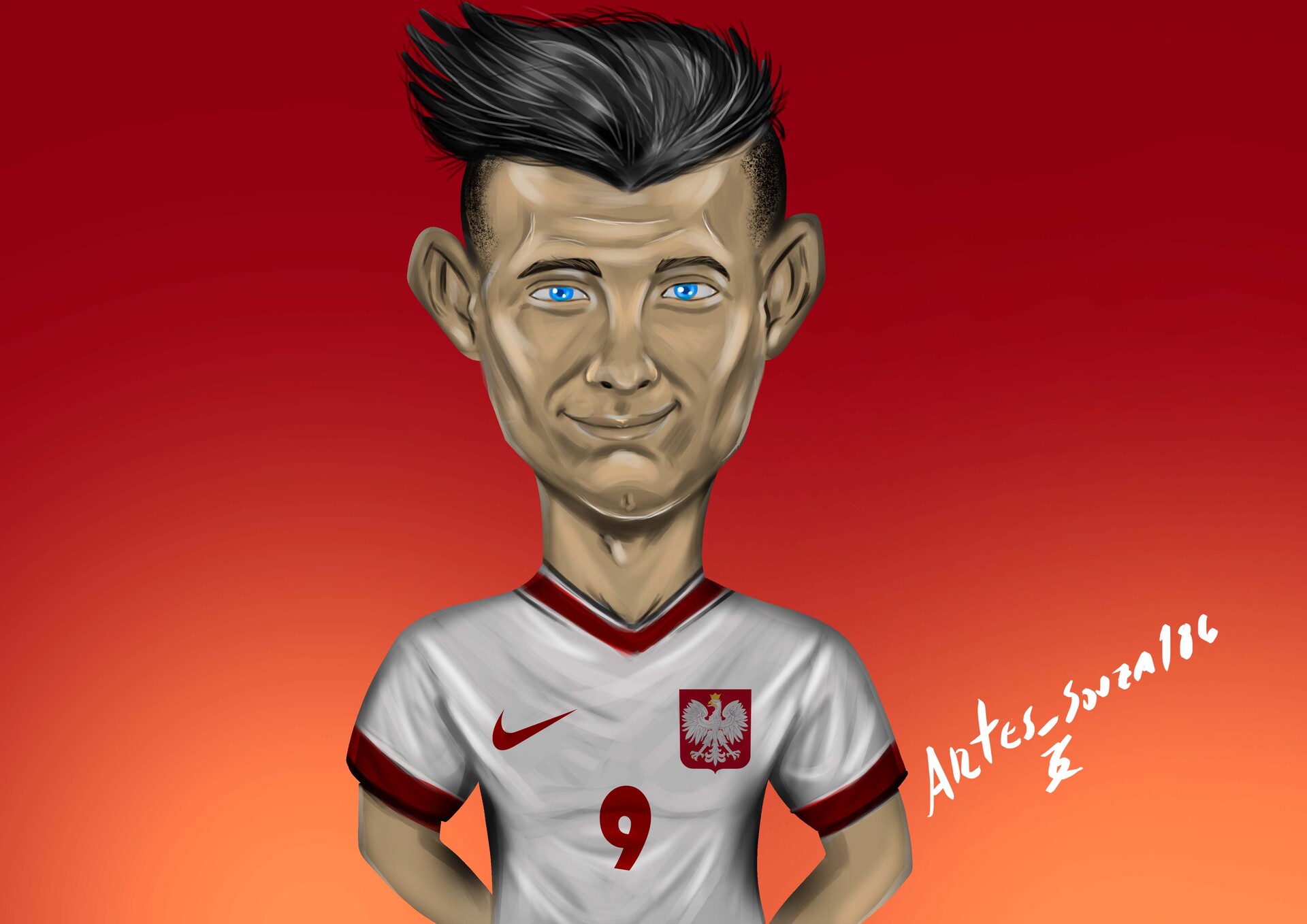 ArtStation - Robert Lewandowski