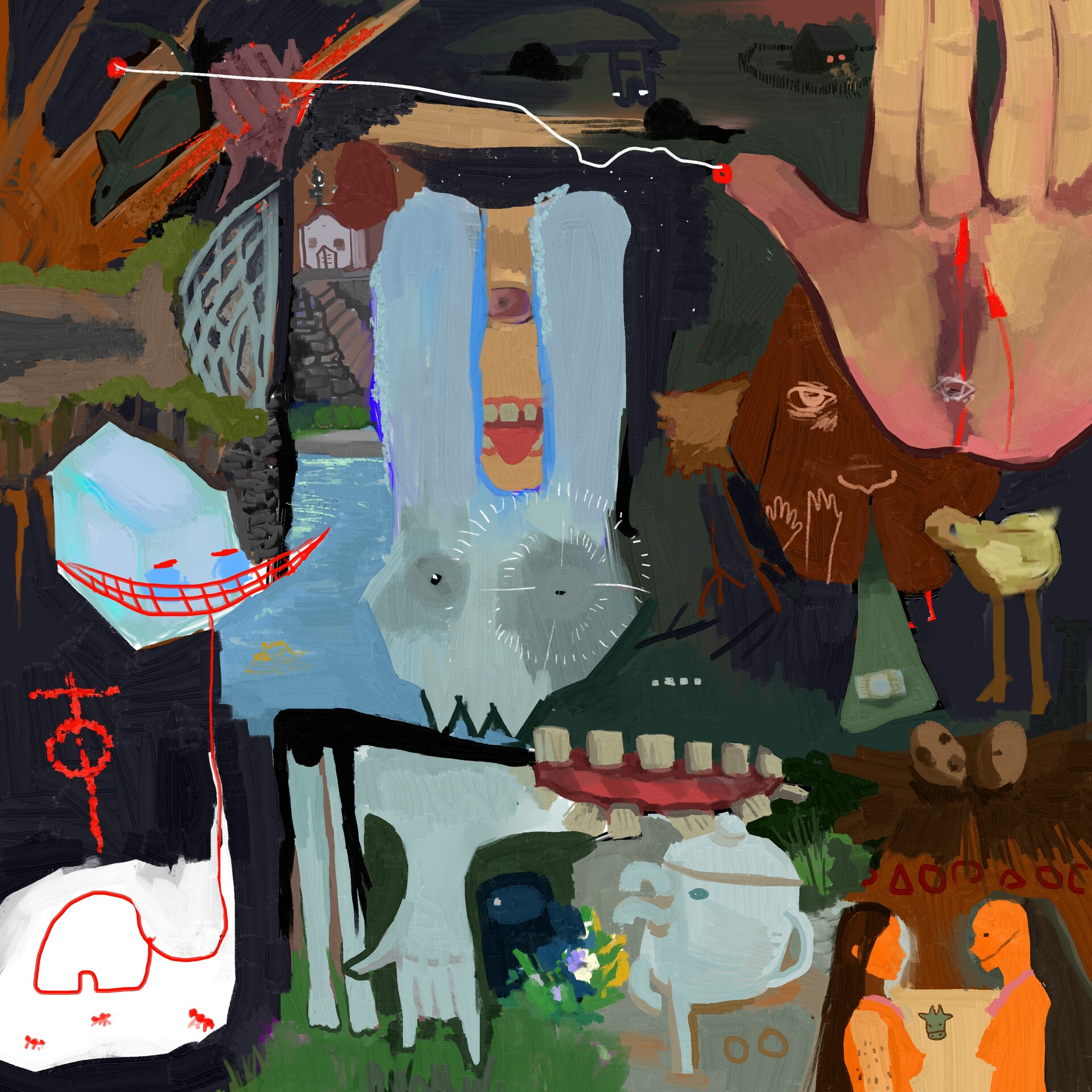 ArtStation - disturbing cheese