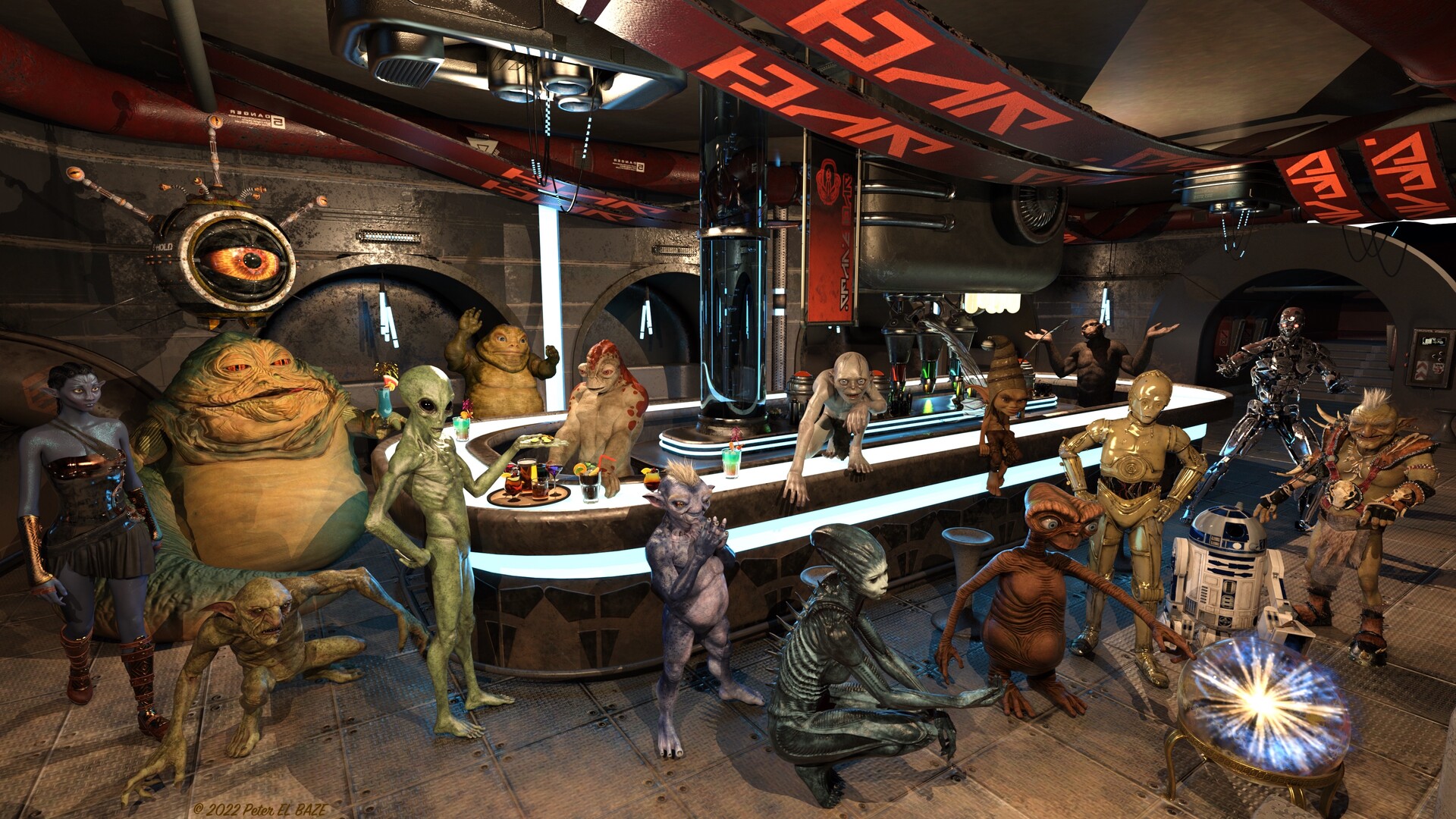 ArtStation - Stars Bar