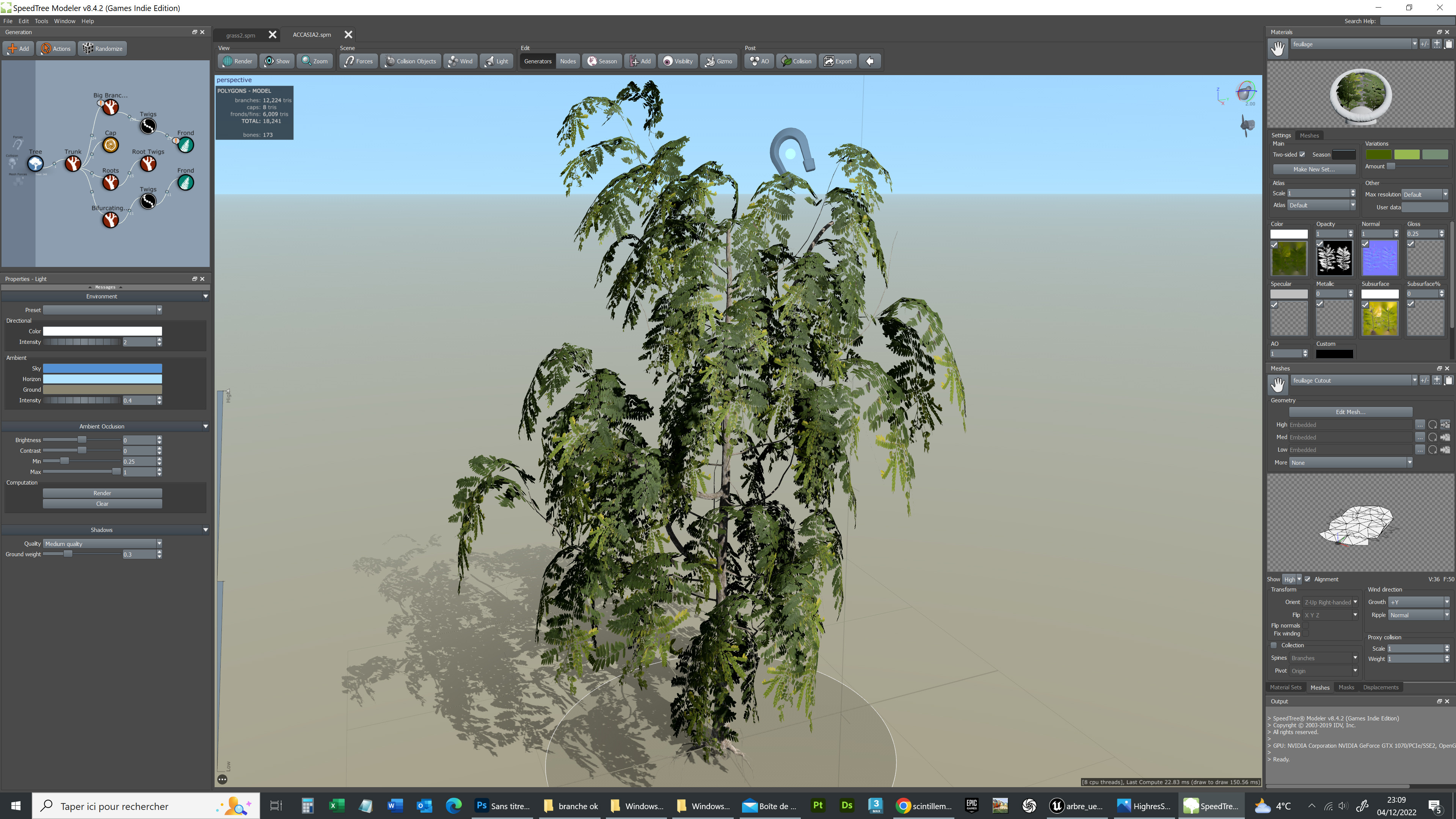 Alexandre Martin MGSTUDIO - Realistic Vegetation SpeedTree Unreal ...