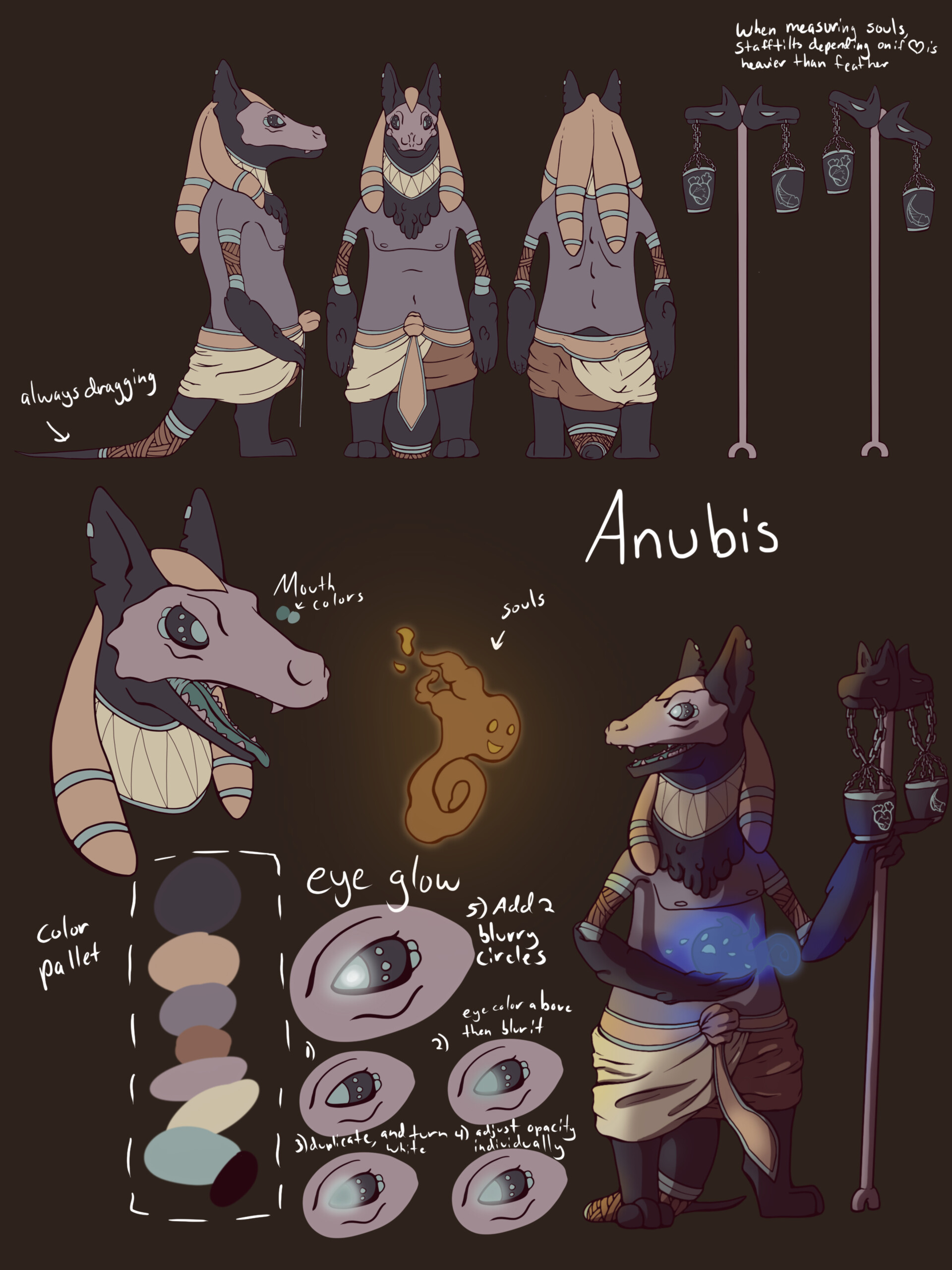 Heath Bailey - Anubis 3D Model