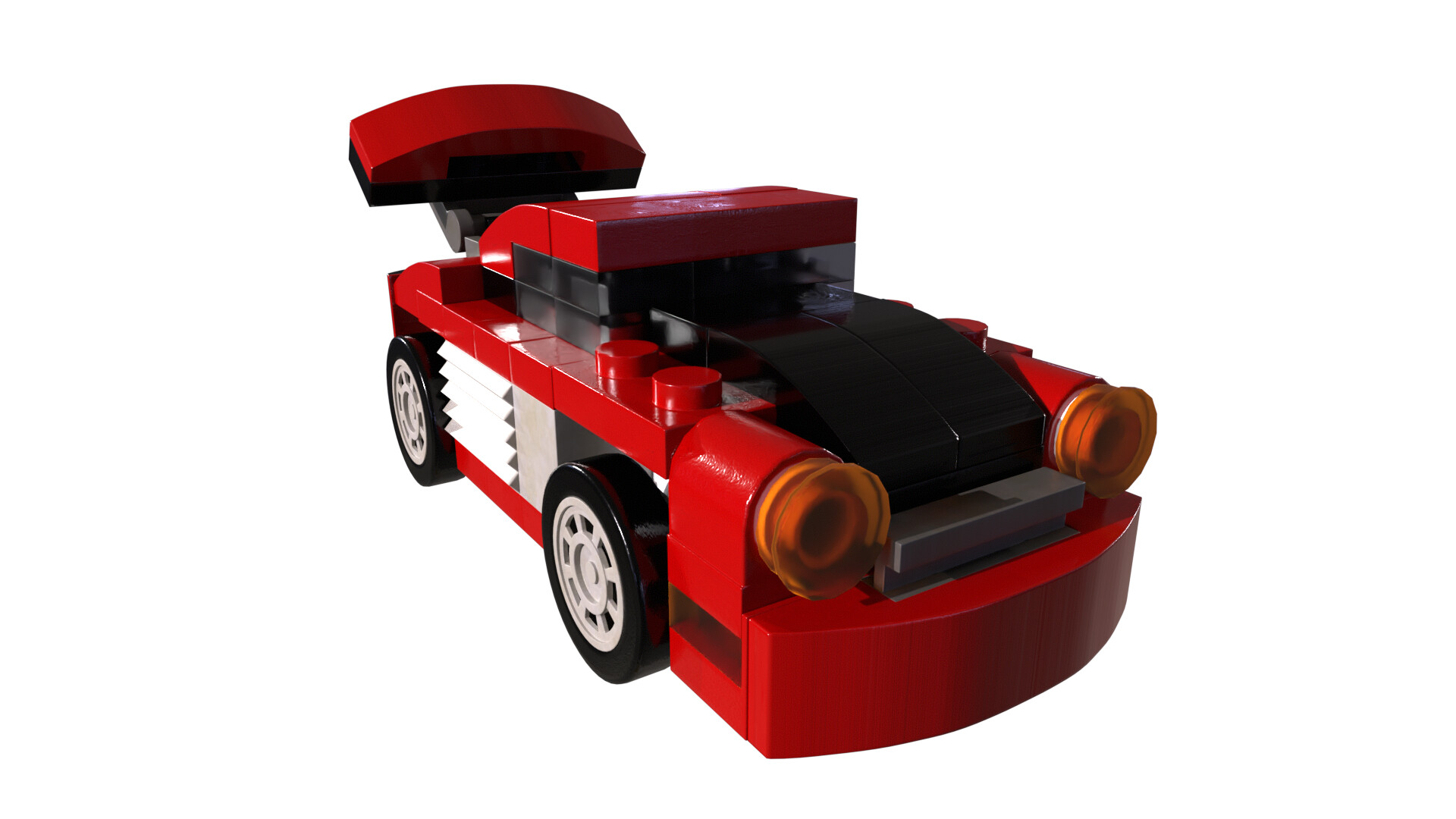 ArtStation - Lego Car - Modular Modeling