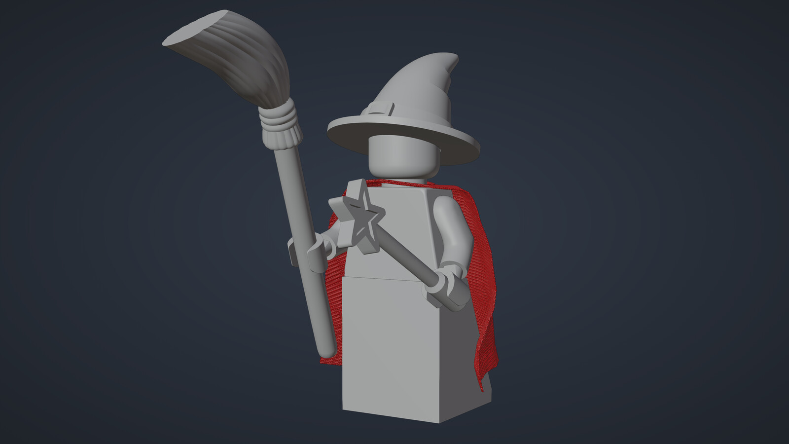 LegoMe_TheOG - Realistic Lego Shader in Blender (with cape)