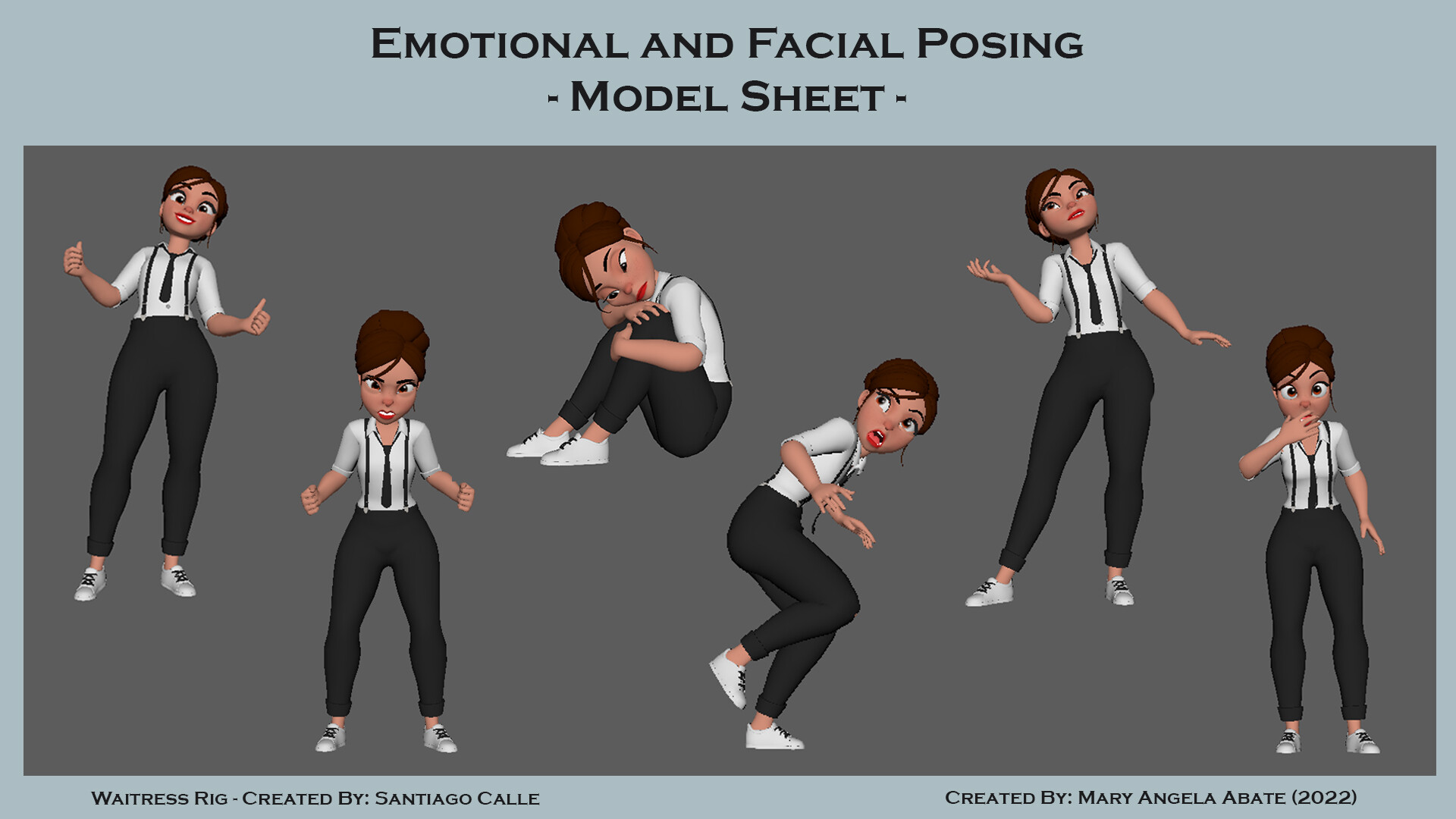 ArtStation - Emotional And Facial Posing
