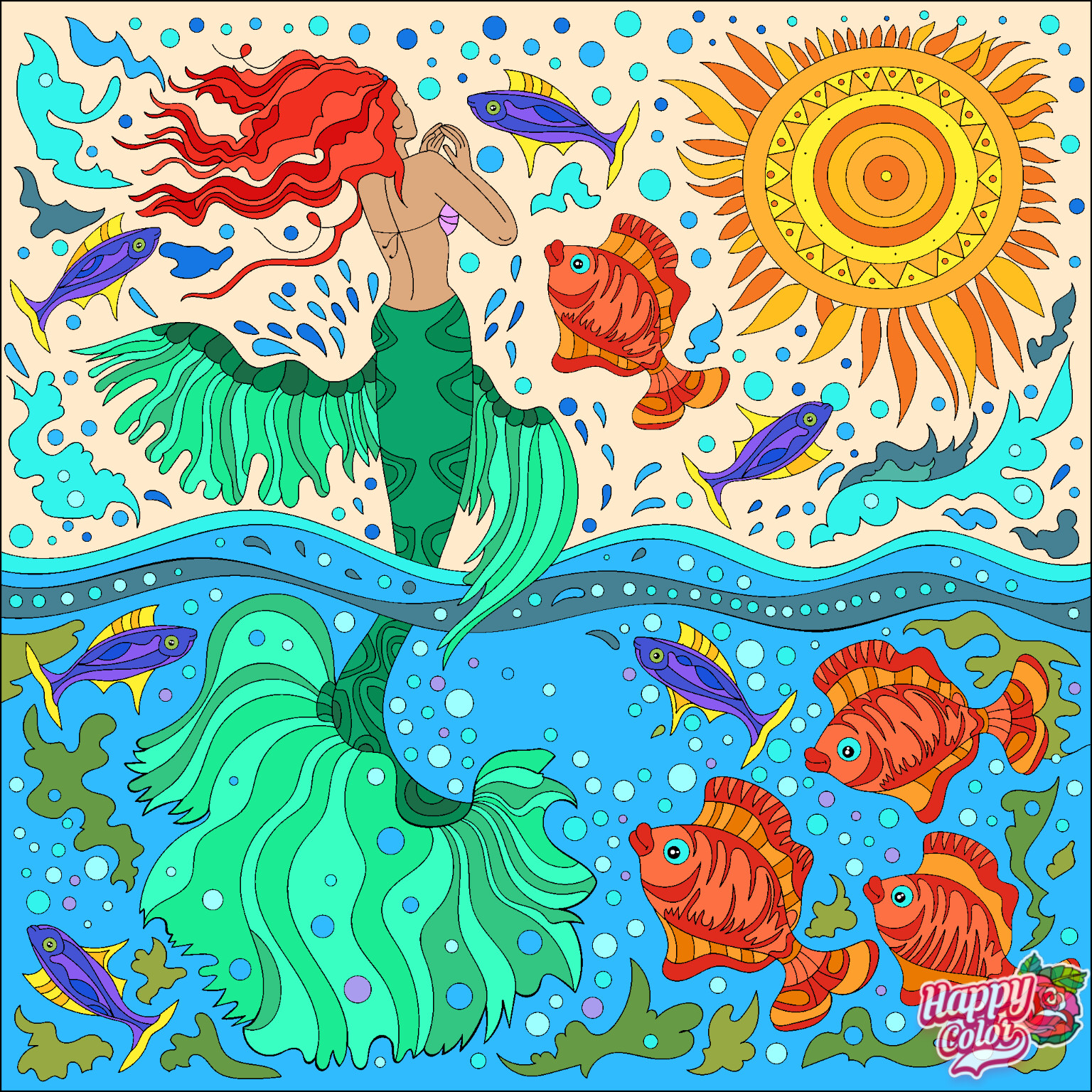 ArtStation - I would like call this "The Little Flying Mermaid"!