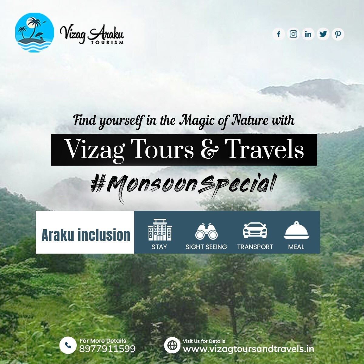 ArtStation - Vizag araku tourism | Vizag tours and travels