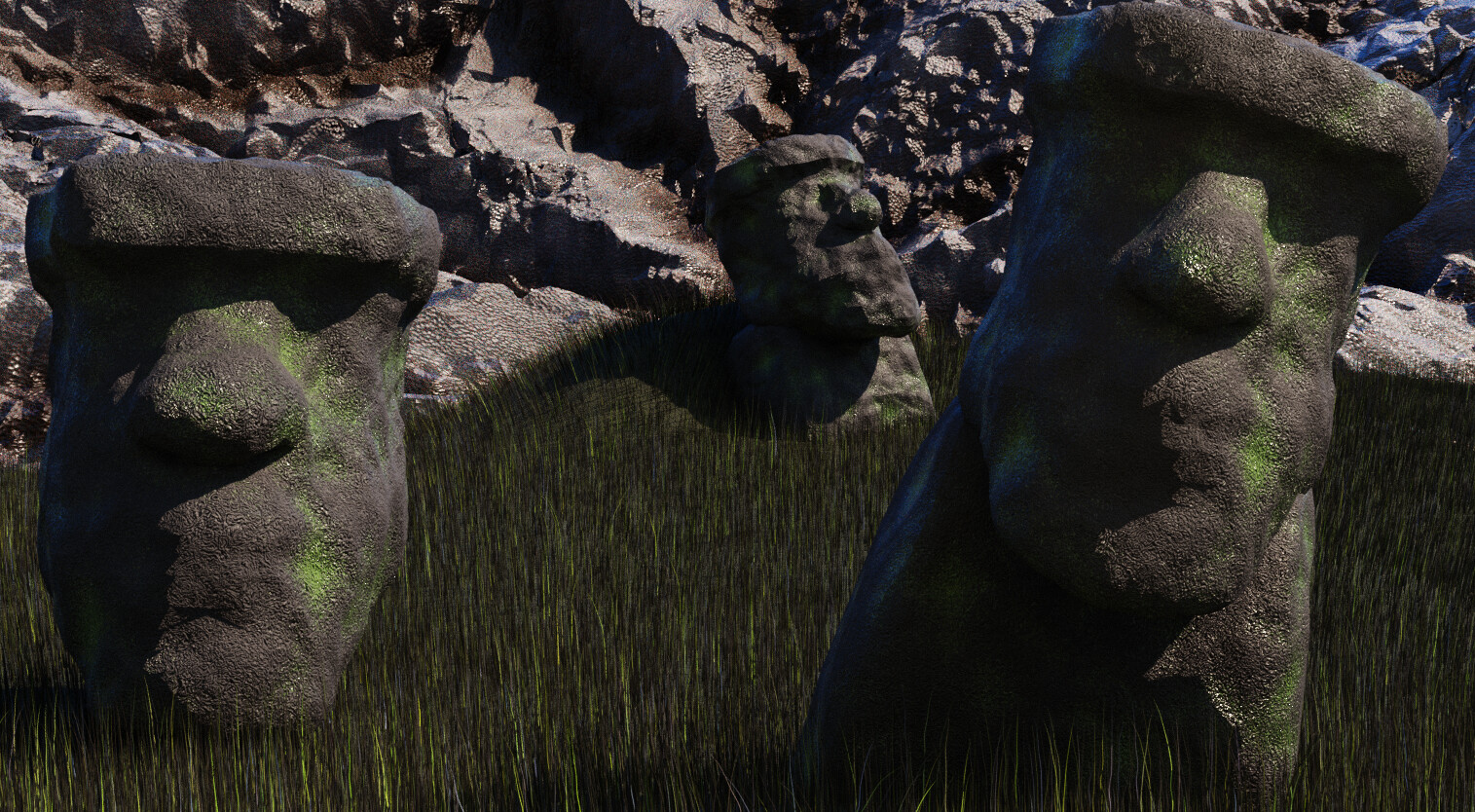 ArtStation - Moai 3D model