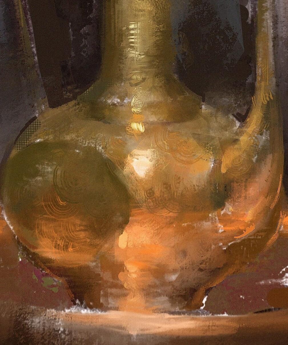 Katz Atelier - Magic Lamp Digital Still Life