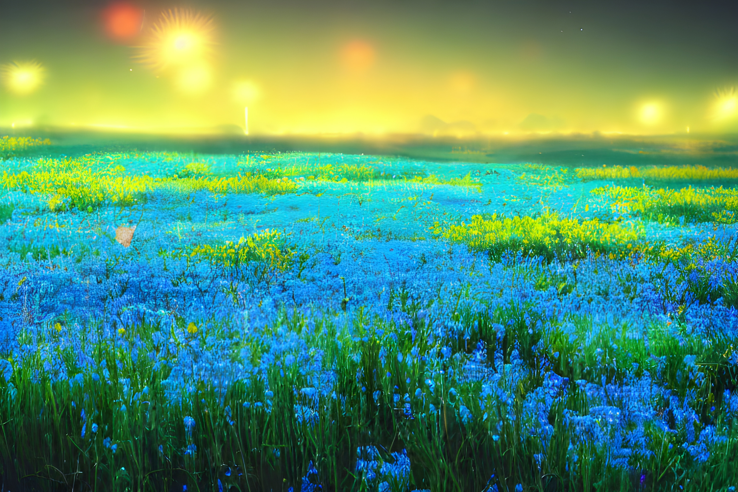 Field Of Flowers Wallpapers