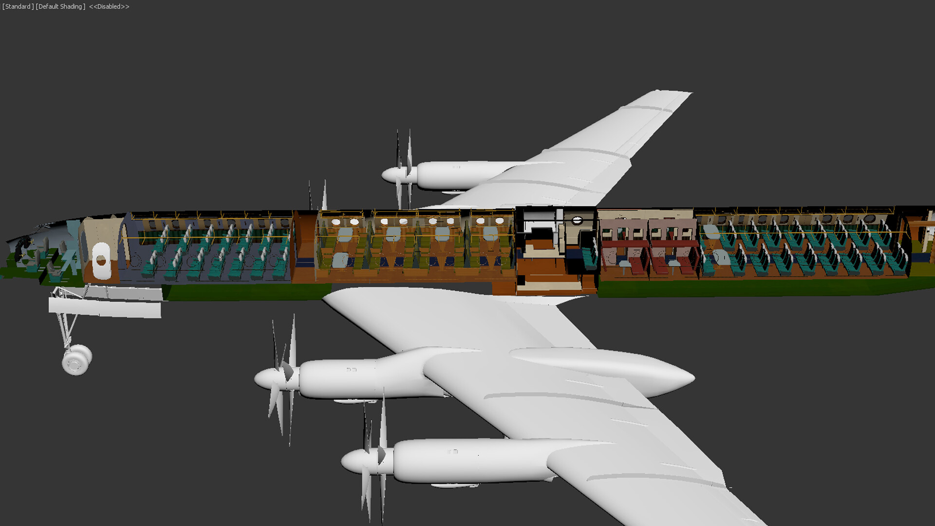 Tim Samedov - Tupolev Tu-114 3D model