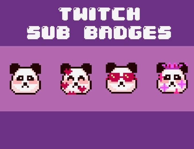 ArtStation - Twitch sub badges