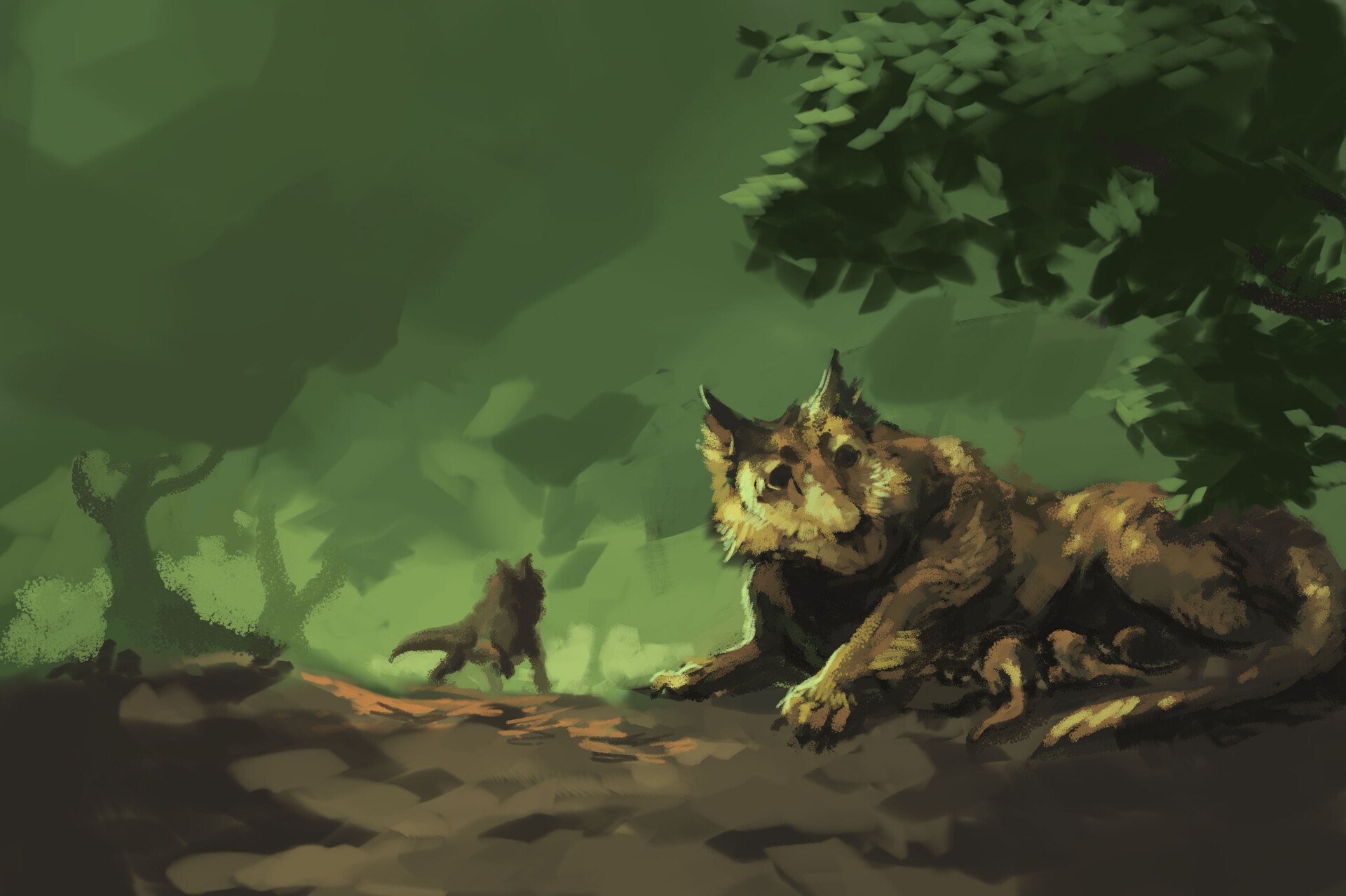 ArtStation - HEARTFELDT221: Breeding Pair