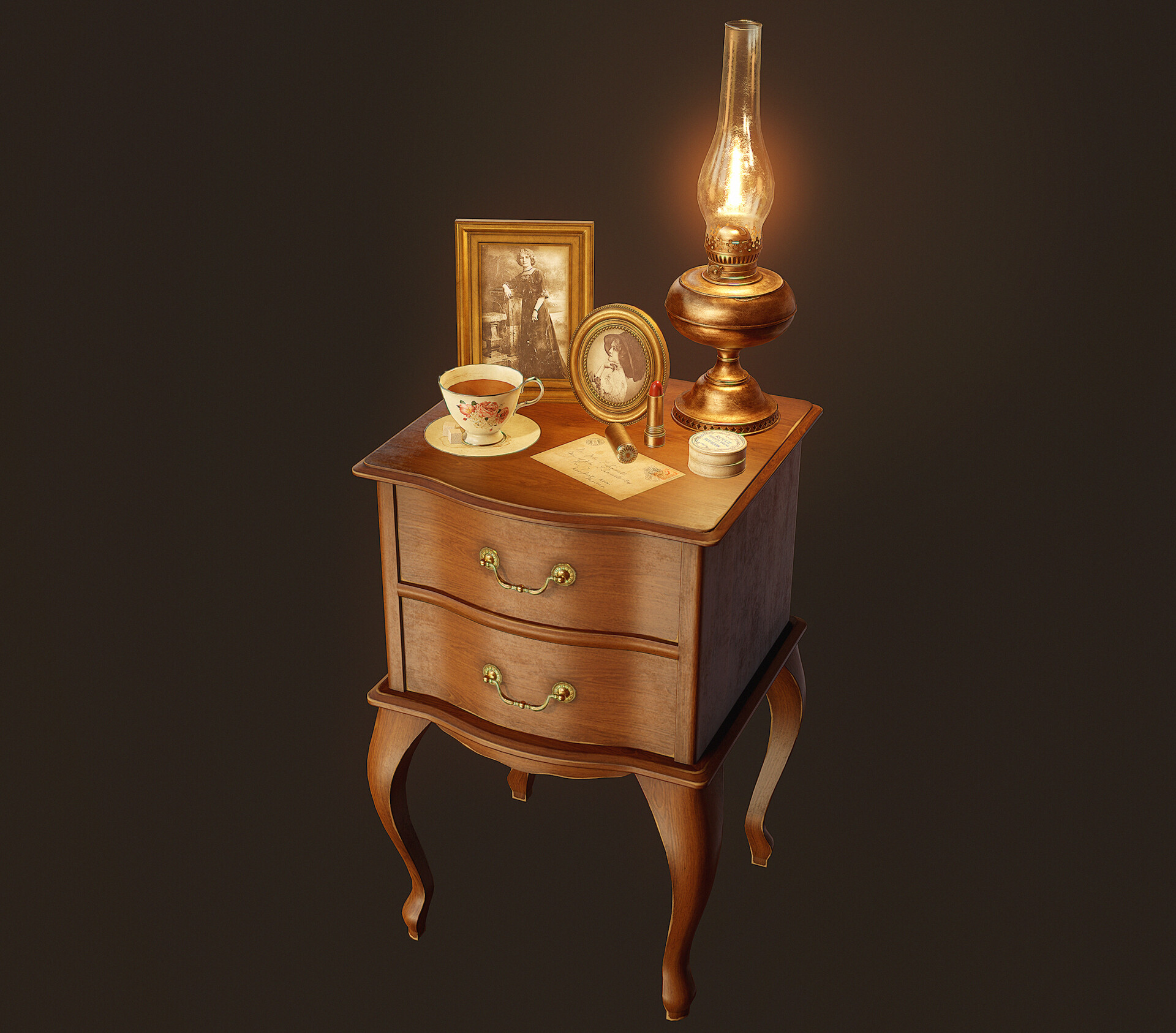 Tatiana Gladkaya - Victorian Bedroom Furniture Props