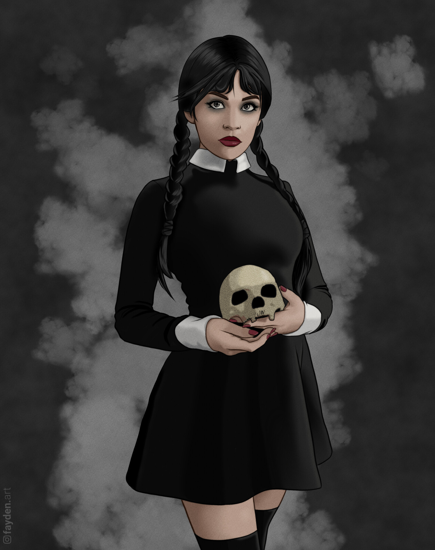 ArtStation - Wednesday Addams