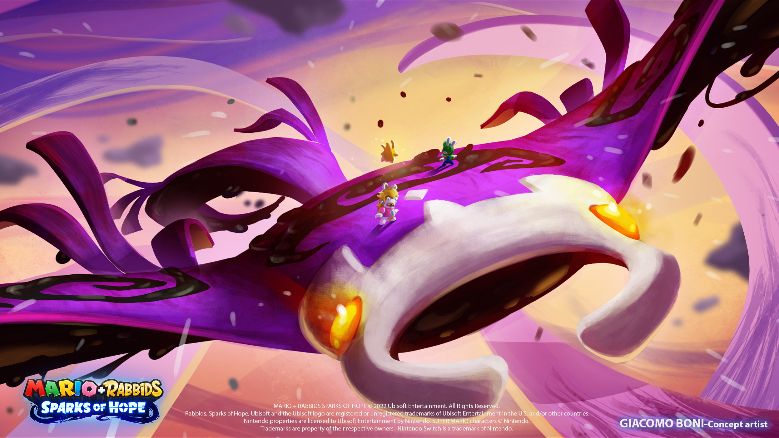 Giacomo Boni - Mario+Rabbids Sparks of Hope - Darkmess Manta