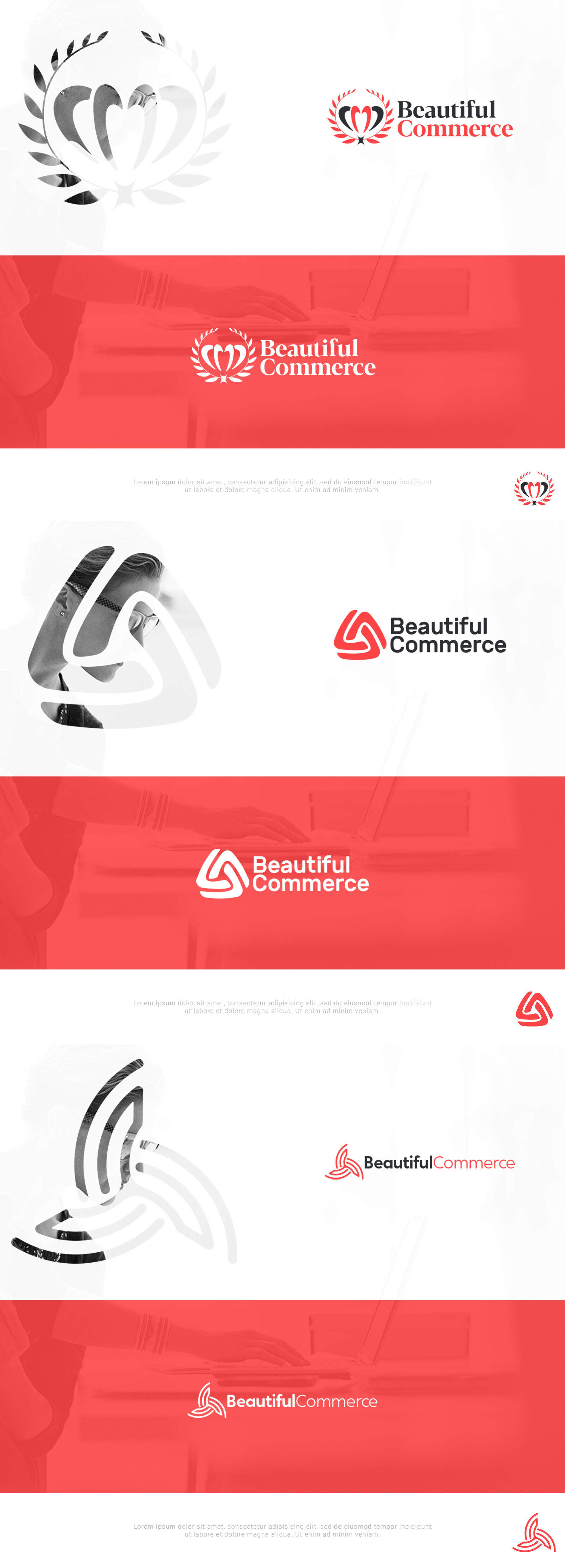 ArtStation - Beautiful Commerce Logo Concepts | Brand Designs