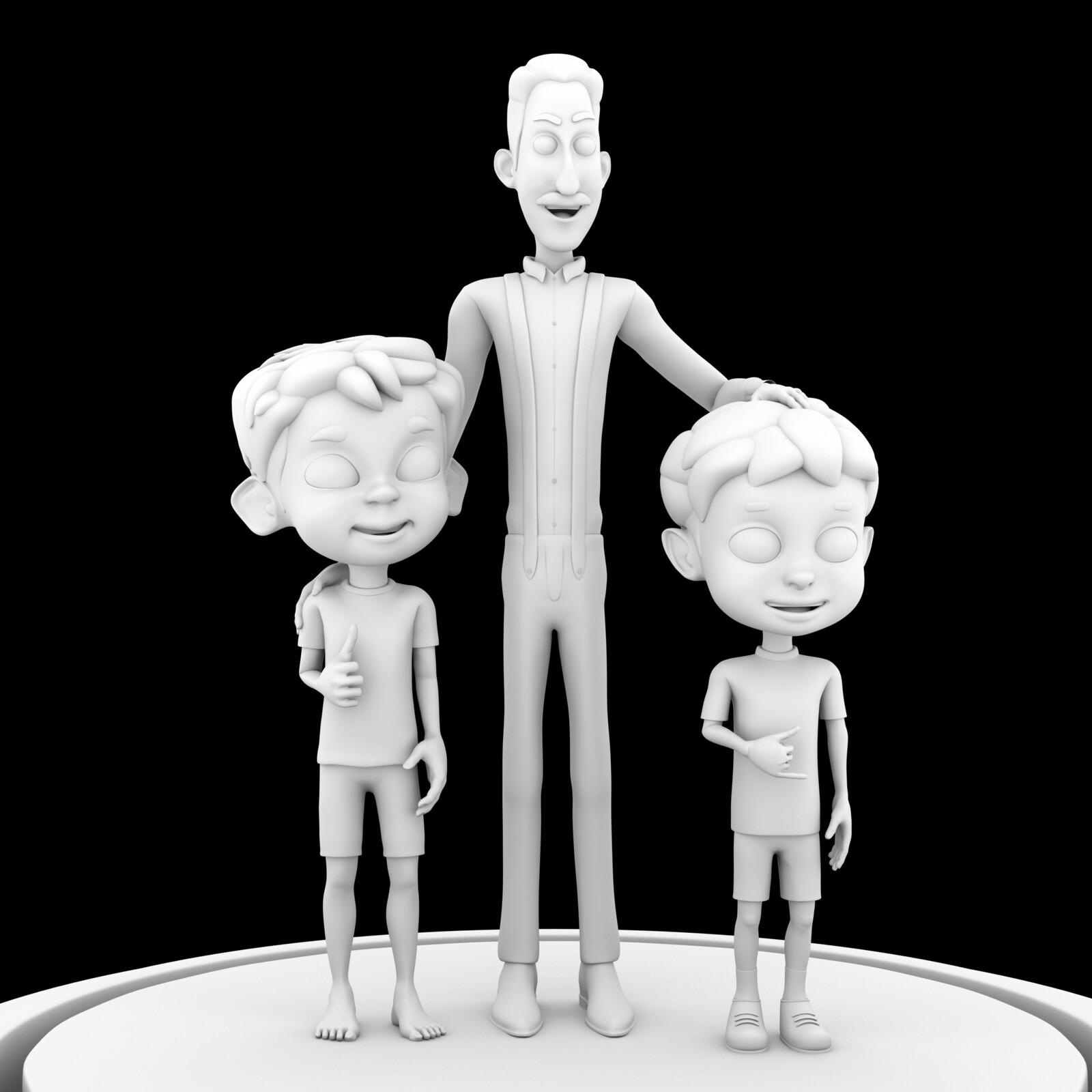 Sk Aiyub Ali - 3D Stylized character modeling.