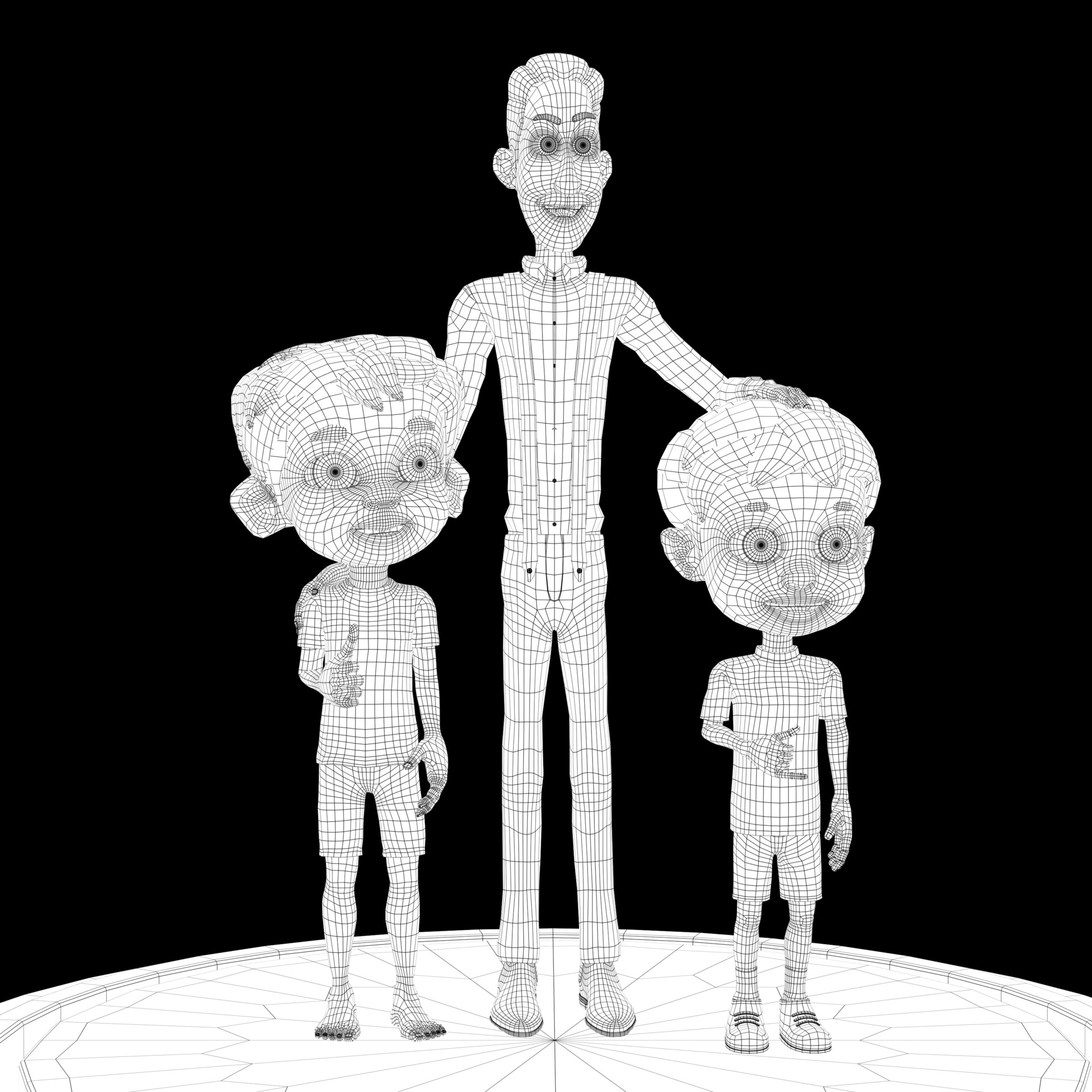 Sk Aiyub Ali - 3D Stylized character modeling.