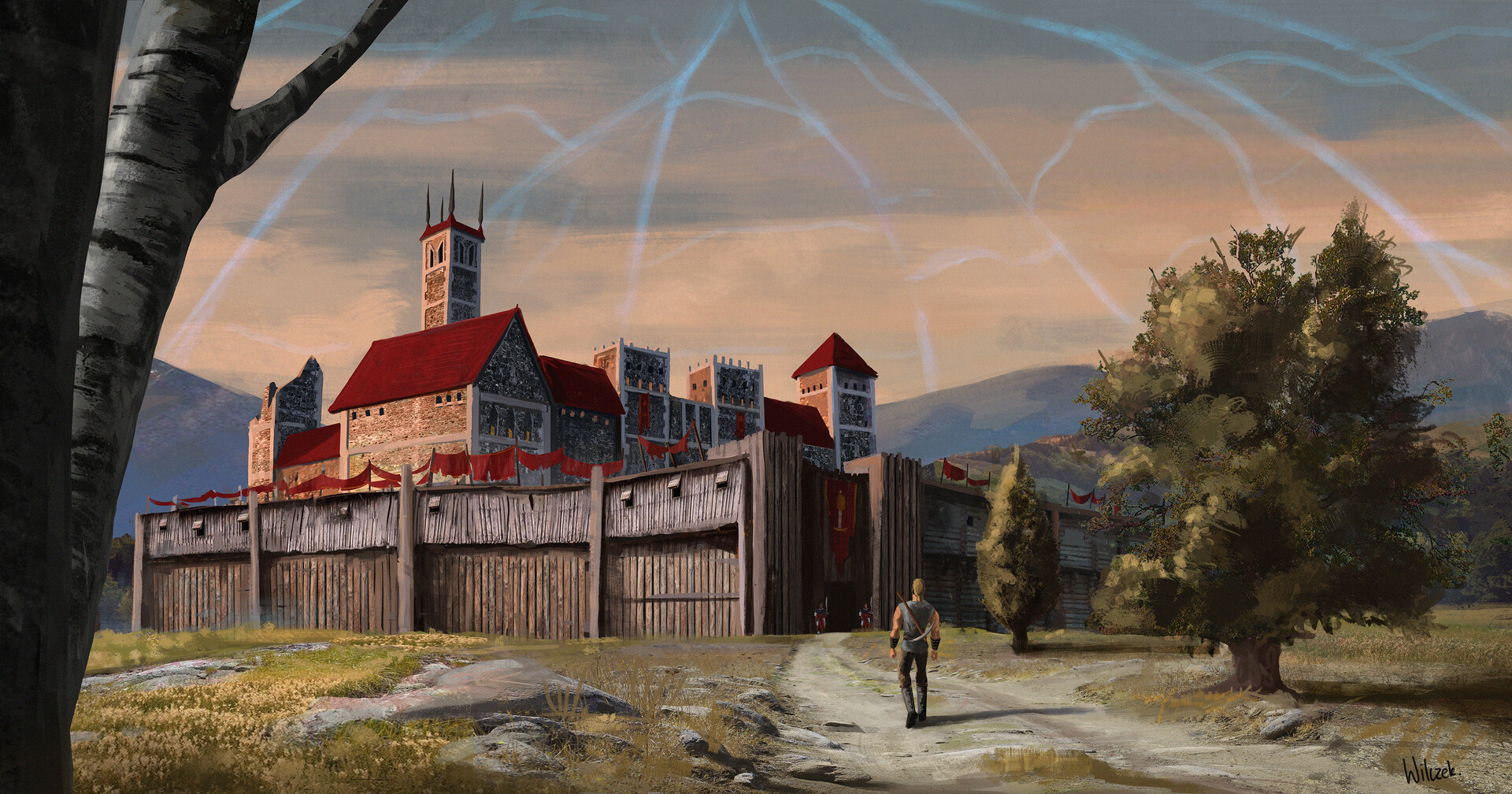 ArtStation - The Old Camp redesing